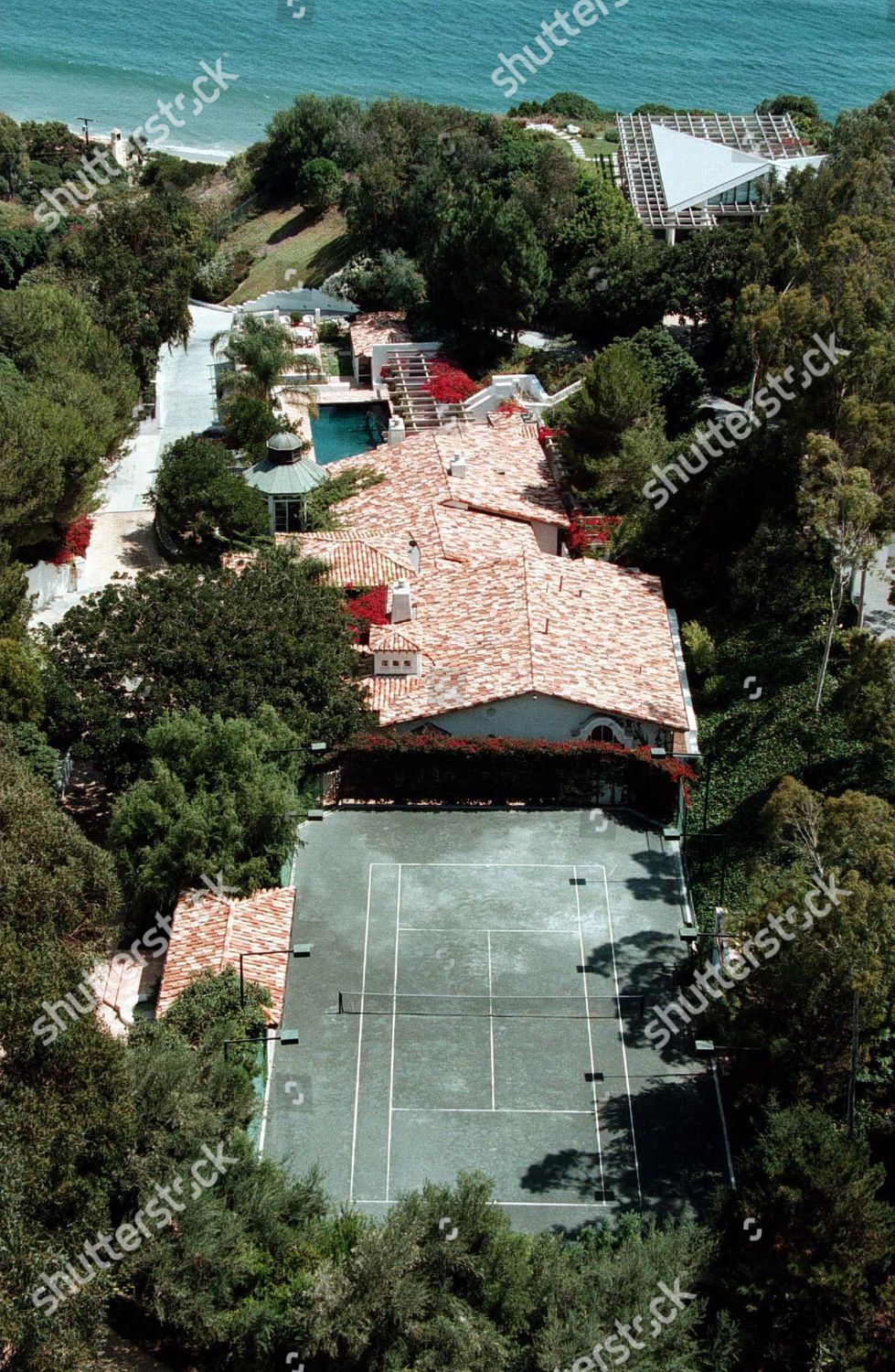 Dodi Al Fayed Beach House Malibu Editorial Stock Photo - Stock Image ...