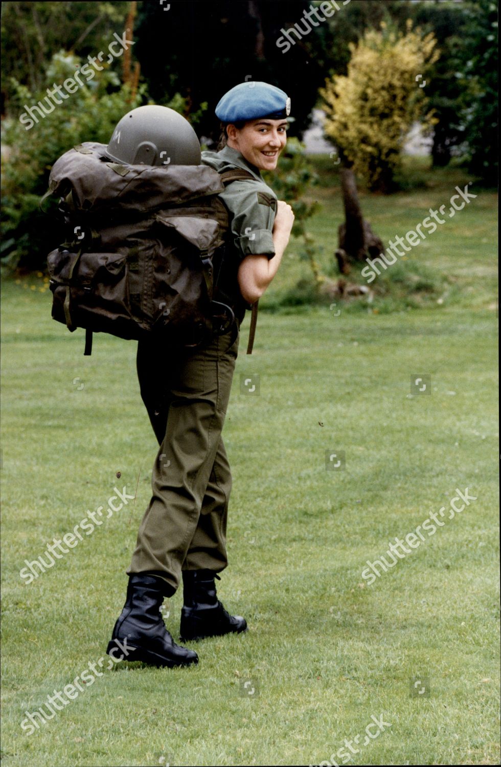Naafi Scenes Overseas Naafi Girl Karen Editorial Stock Photo - Stock ...