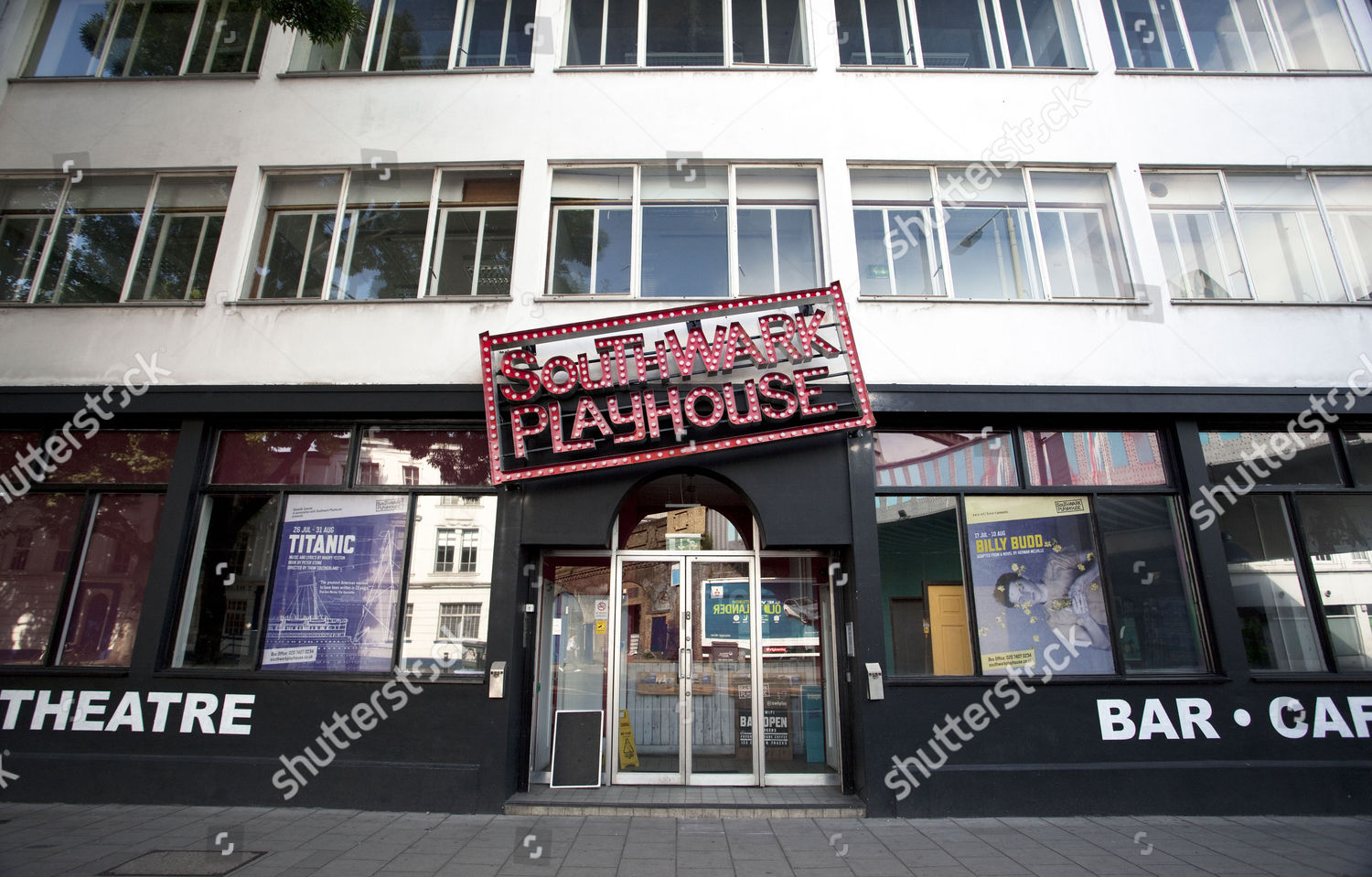 Southwark Playhouse Theatre Newington Causeway London Editorial Stock ...