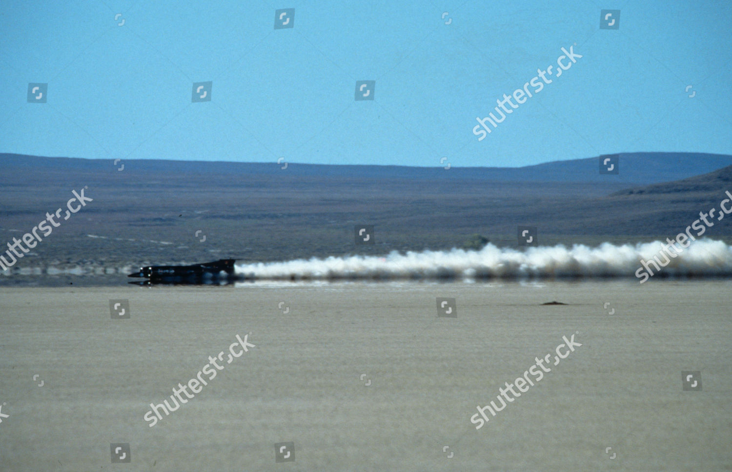 Thrust Ssc Land Speed Record Sound Editorial Stock Photo - Stock Image ...