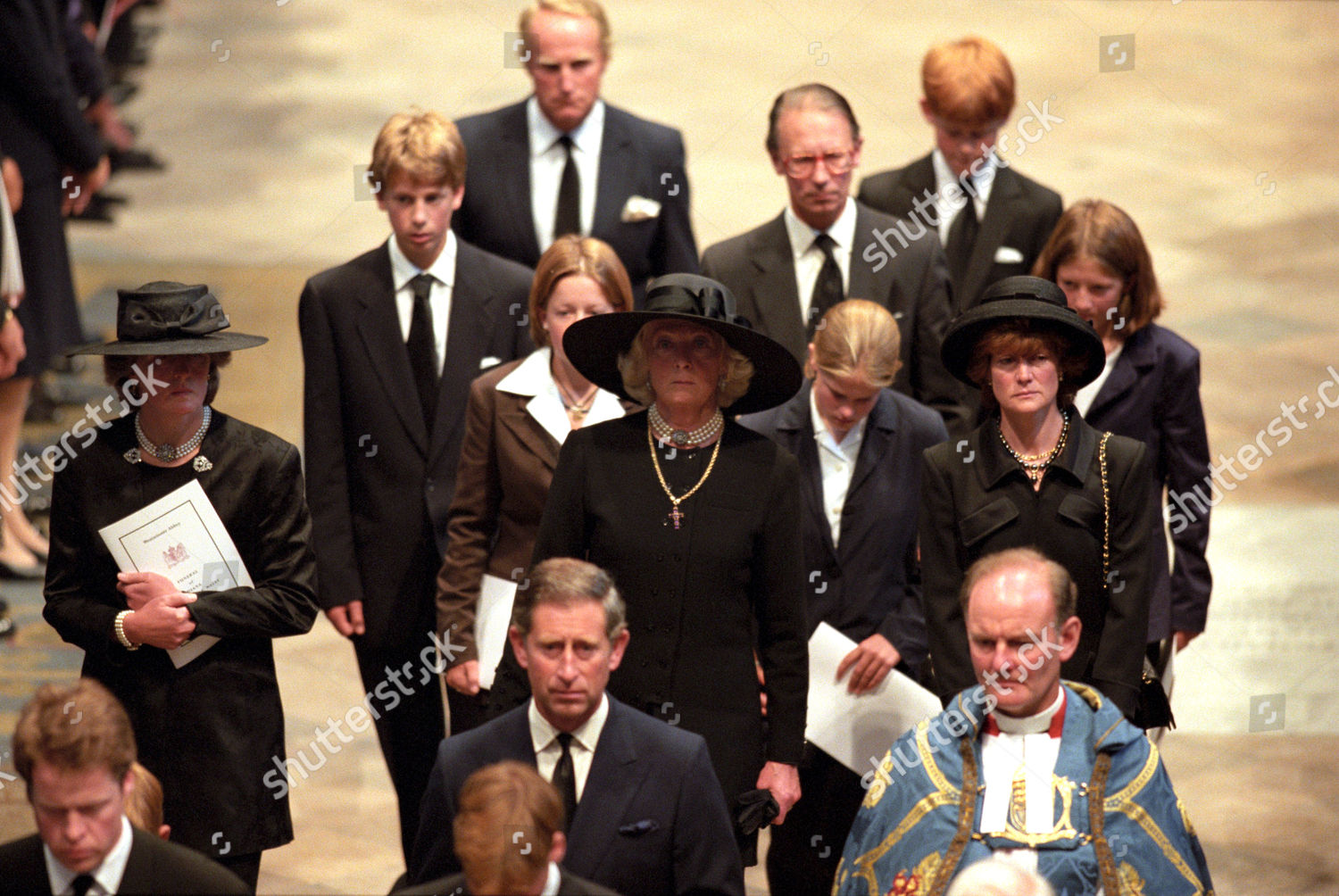 Princess Diana Funeral British Royalty September Editorial Stock Photo ...