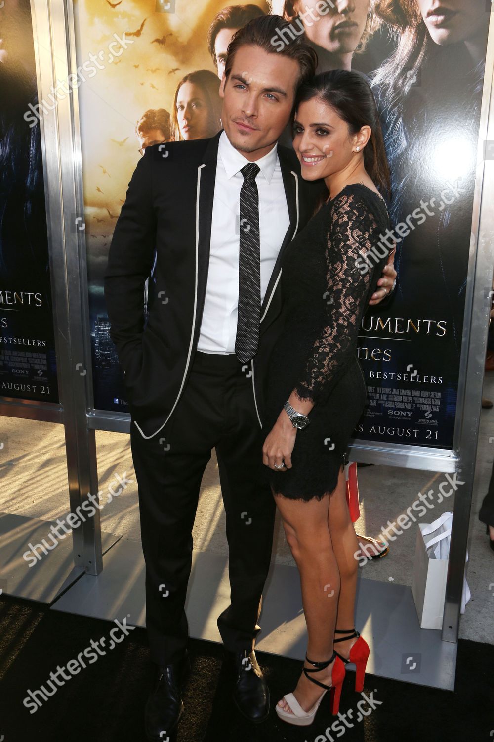 Kevin Zegers Wife Jaime Feld Editorial Stock Photo - Stock Image ...