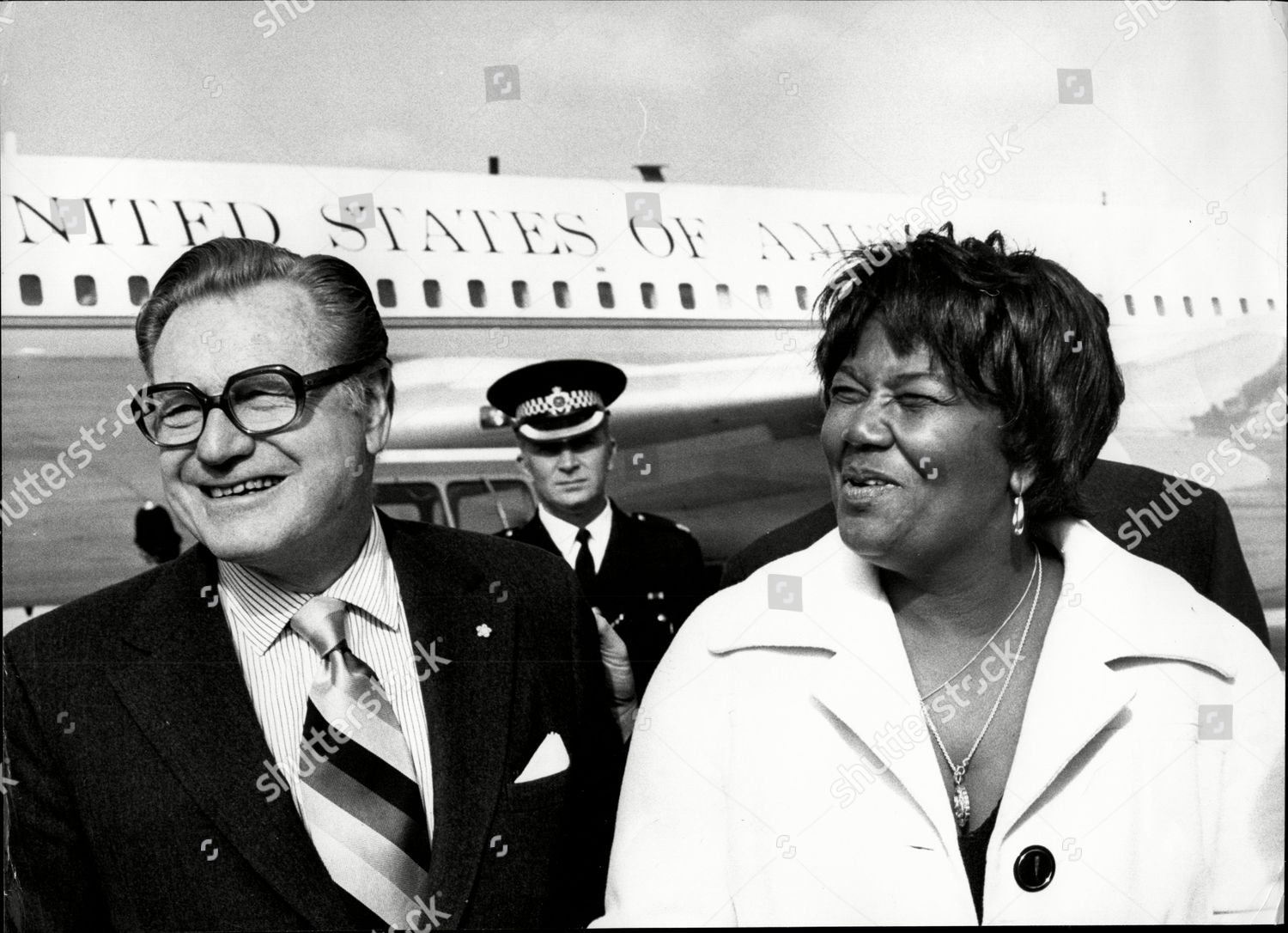Nelson Rockefeller Pearl Daley Who Flew Editorial Stock Photo - Stock ...