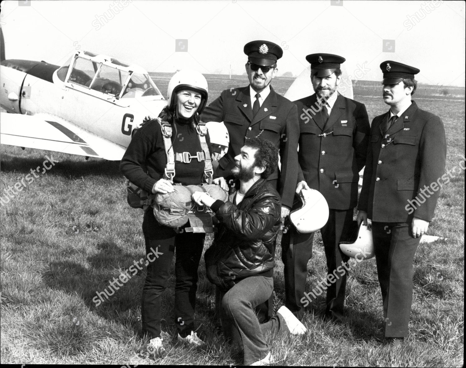 Streaker Erica Roe Before Parachute Jump Editorial Stock Photo - Stock ...