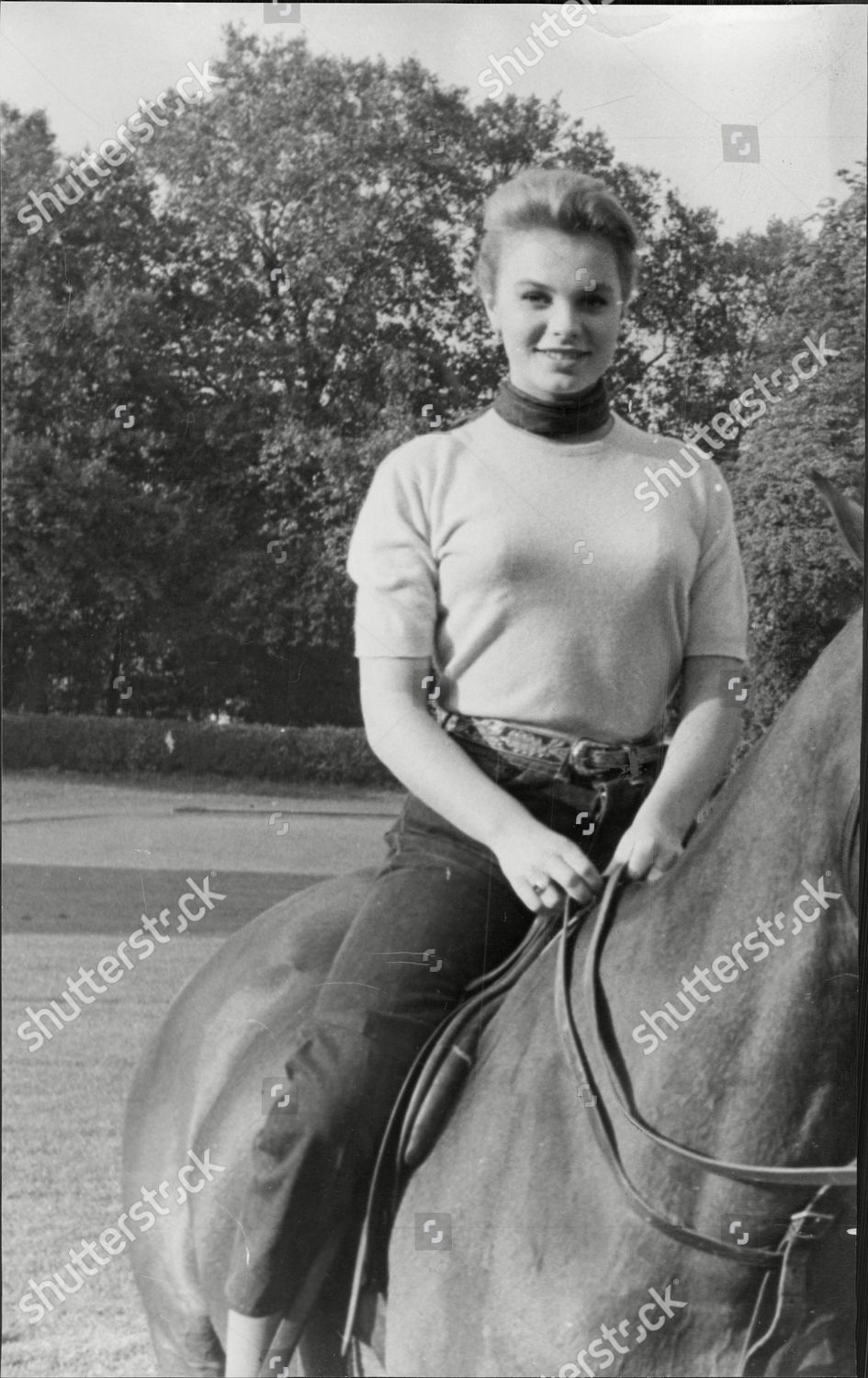 French Actress Odile Rodin Wife Dominican Redaktionelles Stockfoto ...