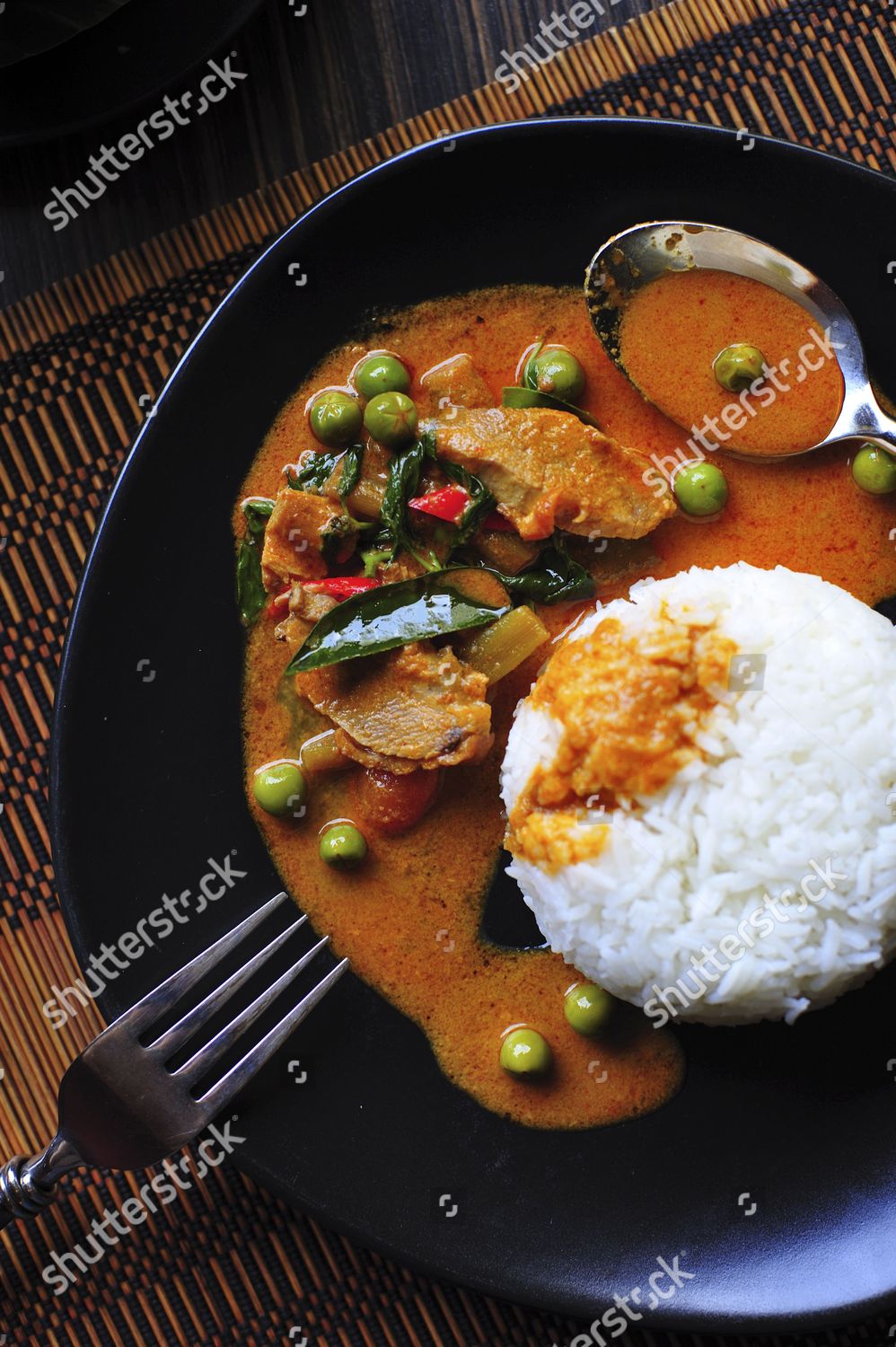 Ghaeng Ped Bped Yaang Si Bua Editorial Stock Photo - Stock Image ...
