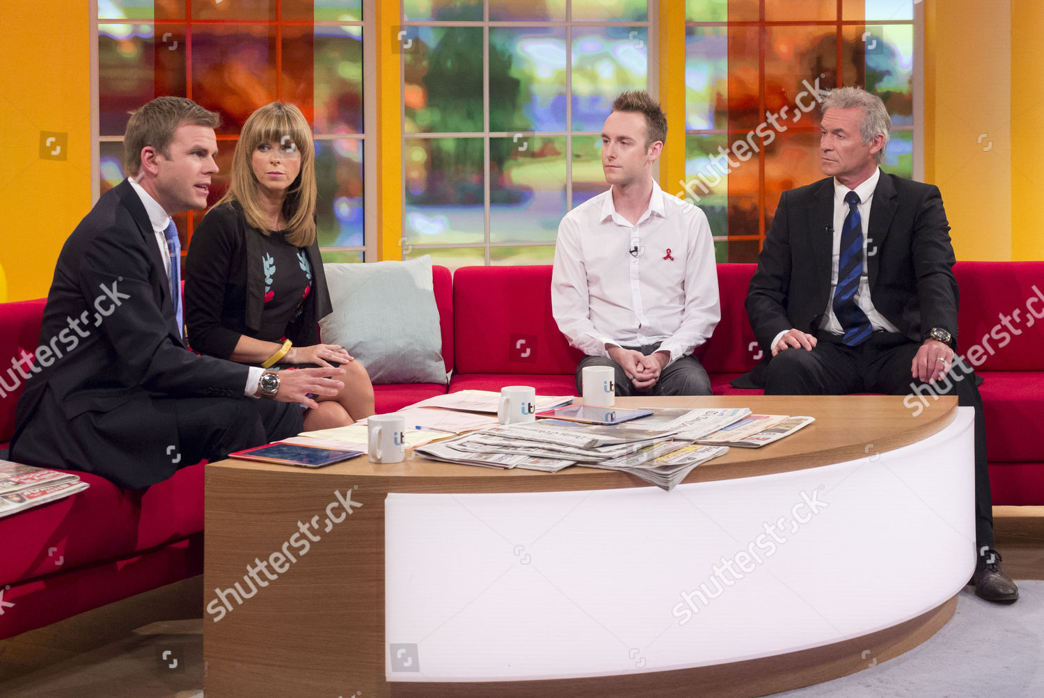 Matt Barbet Kate Garraway Tom Hayes Editorial Stock Photo - Stock Image ...