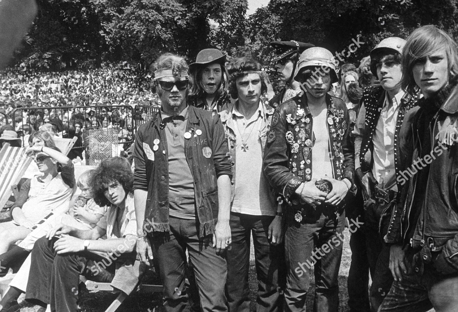 Hells Angels Security Rolling Stones Play Editorial Stock Photo - Stock ...