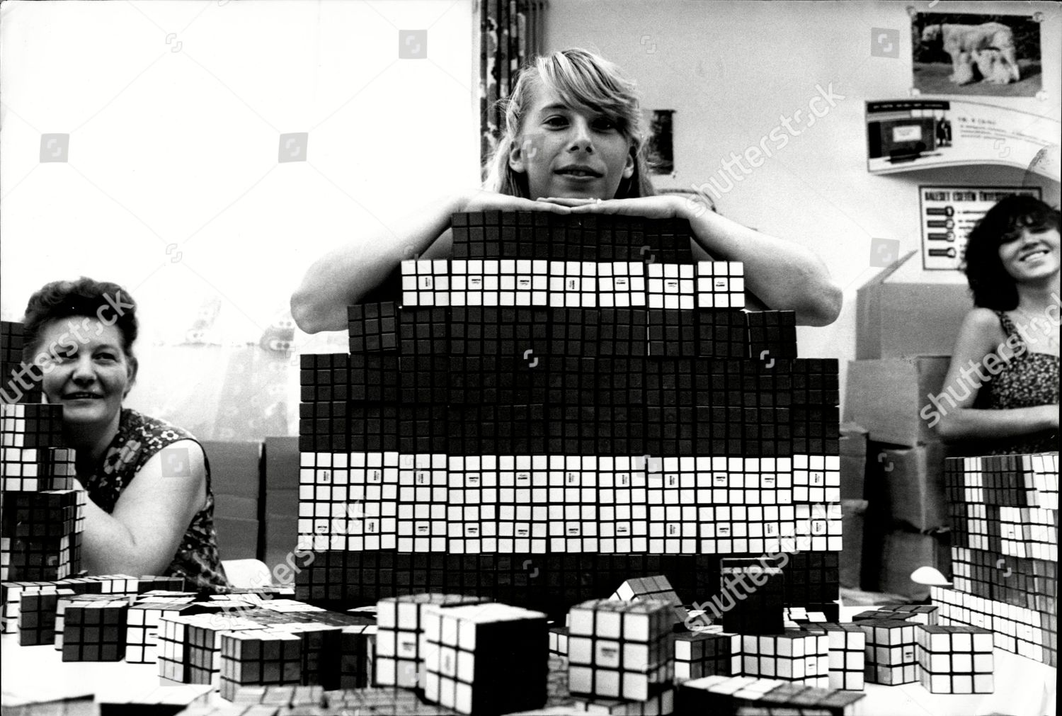 Eva Toth Aged 20 Mountain Rubiks Editorial Stock Photo - Stock Image ...