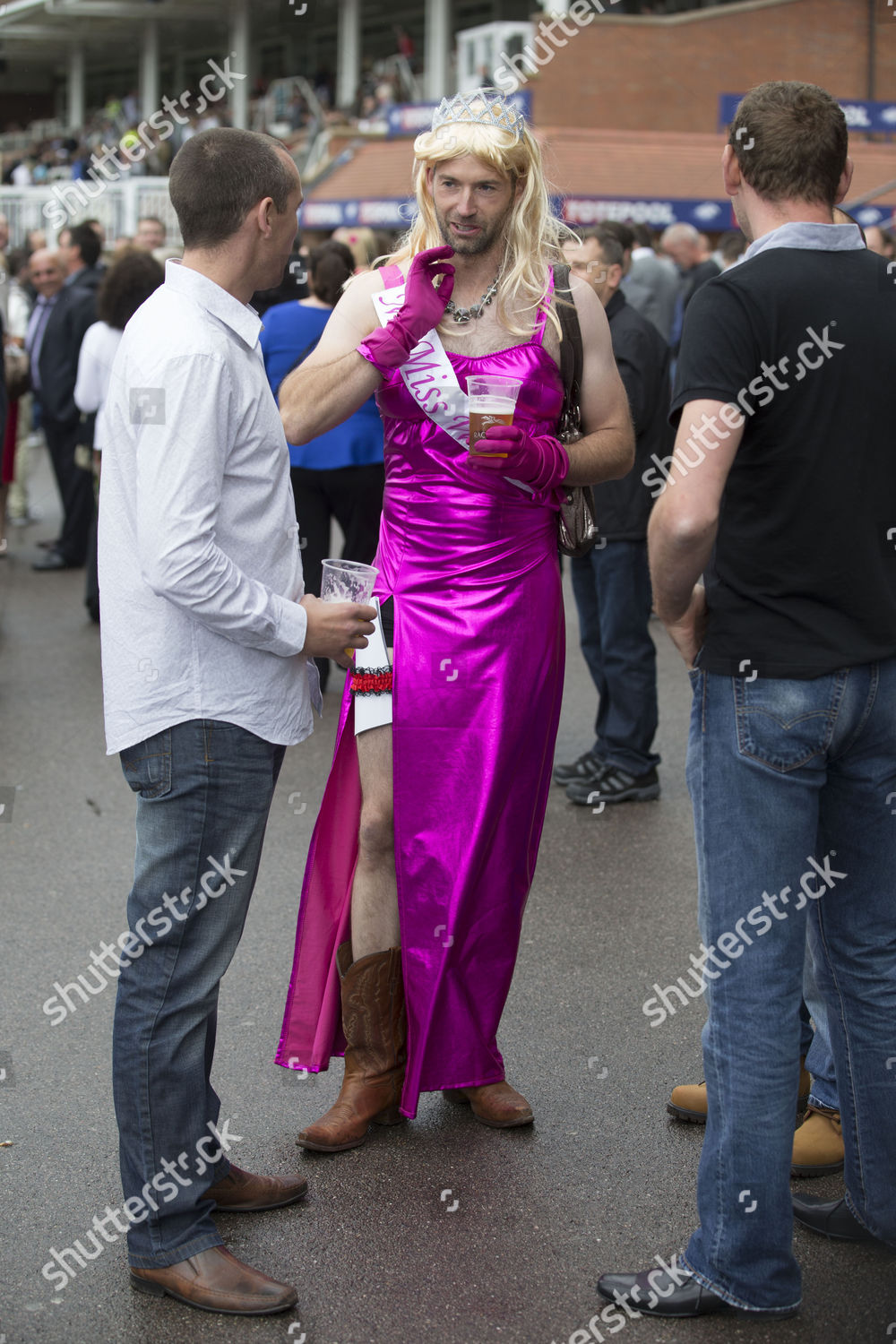 Race Goer On His Stag Weekend Editorial Stock Photo - Stock Image ...