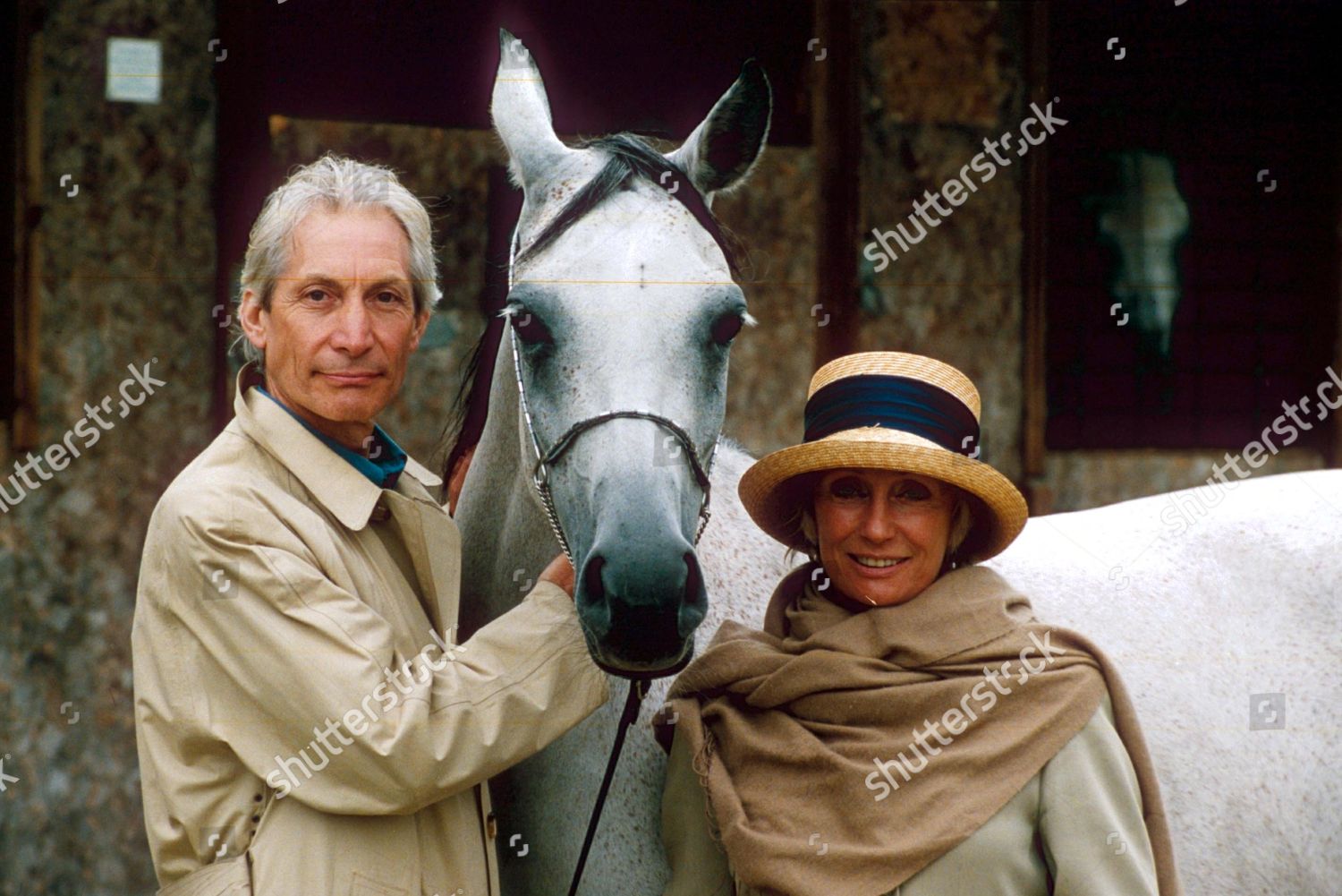 Charlie Watts Wife Shirley Editorial Stock Photo - Stock Image ...