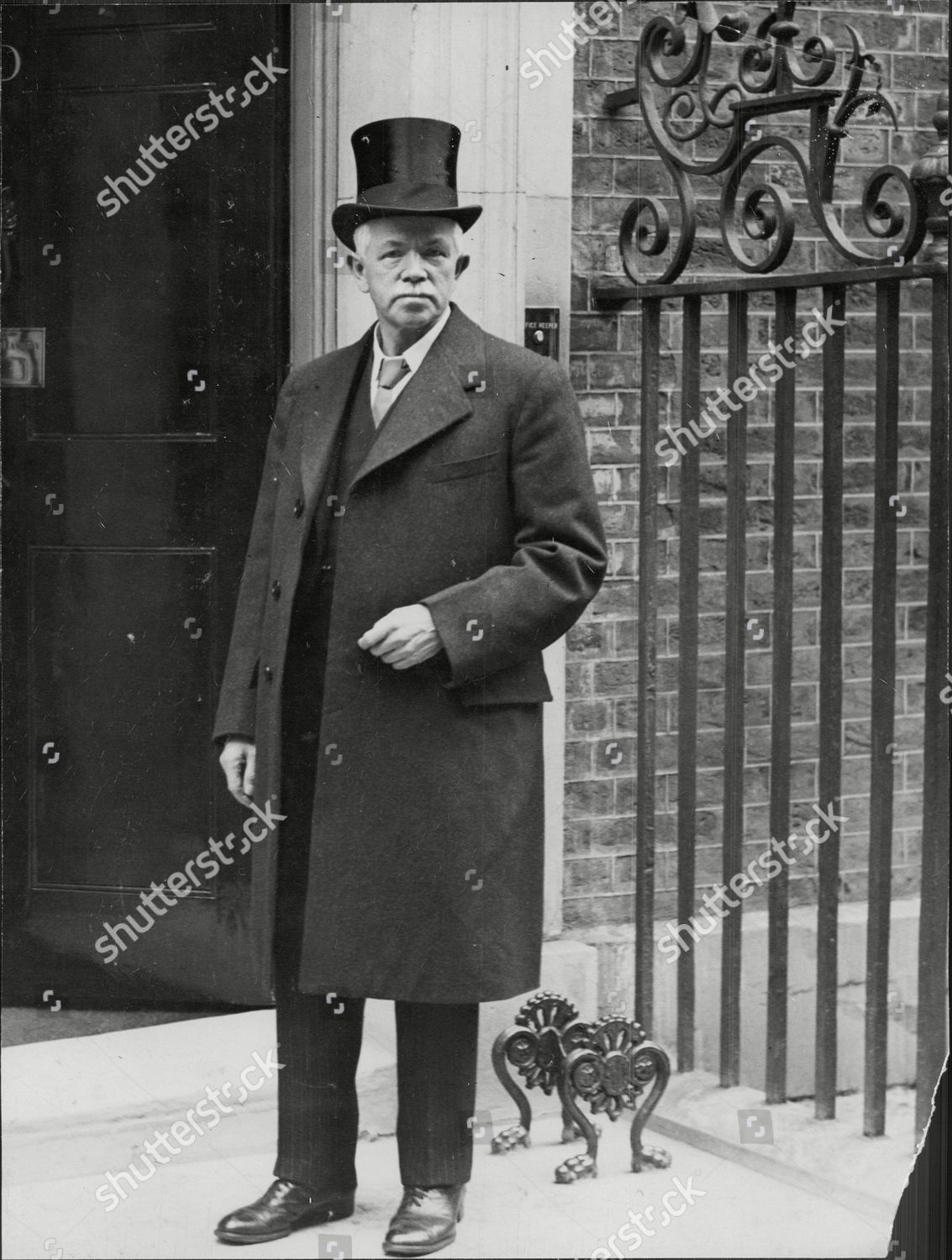 John Robert Clynes Downing Street Mp Editorial Stock Photo - Stock ...