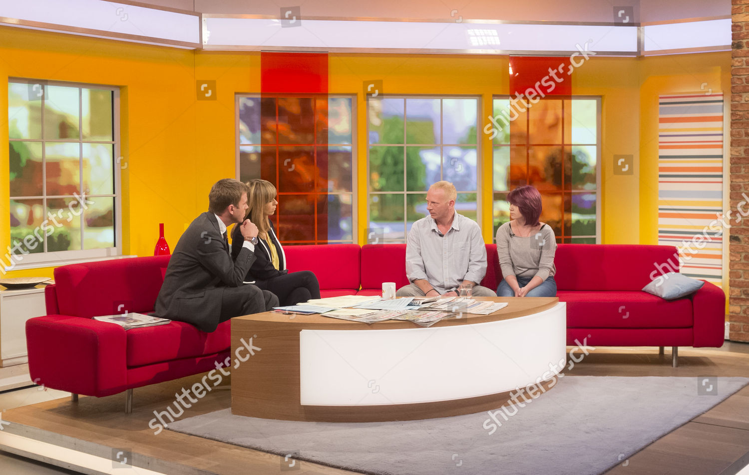 Matt Barbet Kate Garraway Dave Smith Editorial Stock Photo - Stock ...
