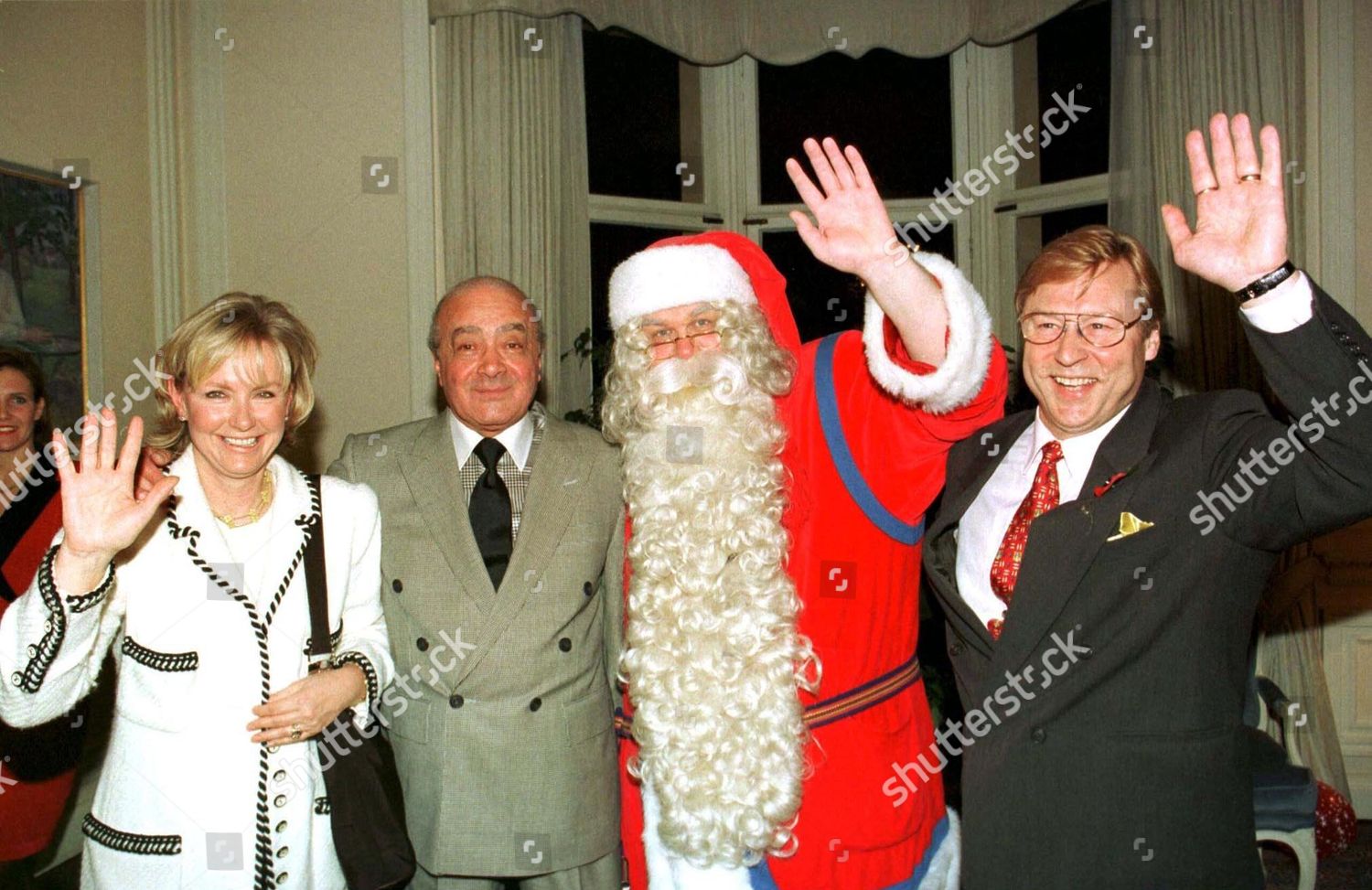Mohamed Al Fayed Finnish Wife Heini Editorial Stock Photo - Stock Image ...