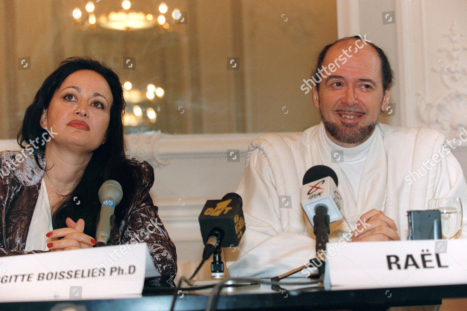 Dr Brigitte Boisselier Claude Vorilhon Rael Editorial Stock Photo ...
