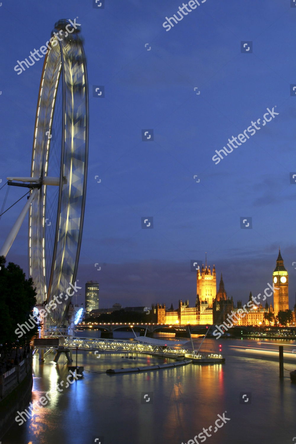 London Eye London England Editorial Stock Photo - Stock Image ...