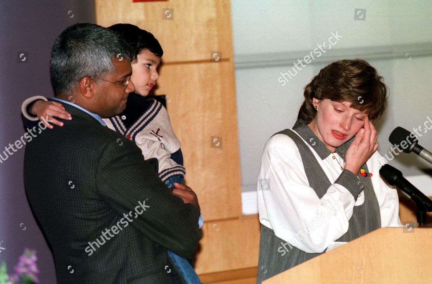 Deboroh Sunil Eappen Son Brendan Editorial Stock Photo - Stock Image ...