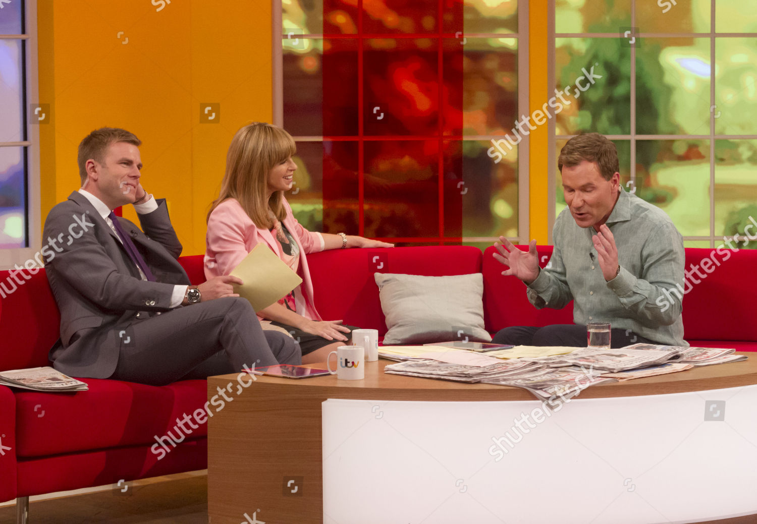 Matt Barbet Kate Garraway Richard Arnold Editorial Stock Photo - Stock ...