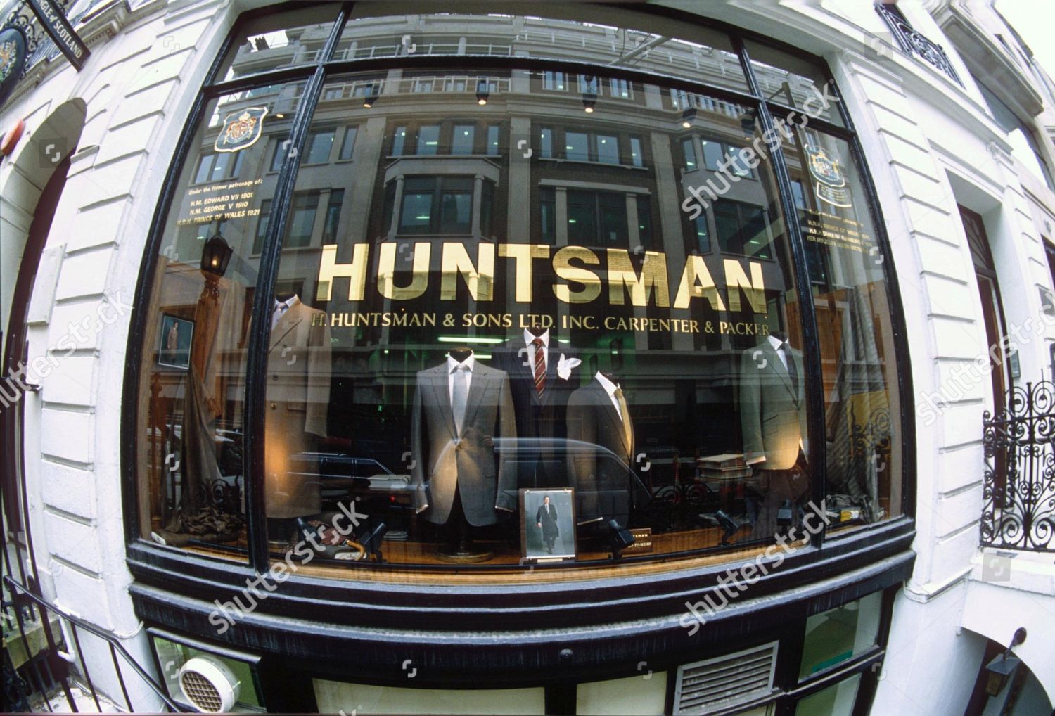 Huntsman Tailors Savile Row Editorial Stock Photo - Stock Image ...