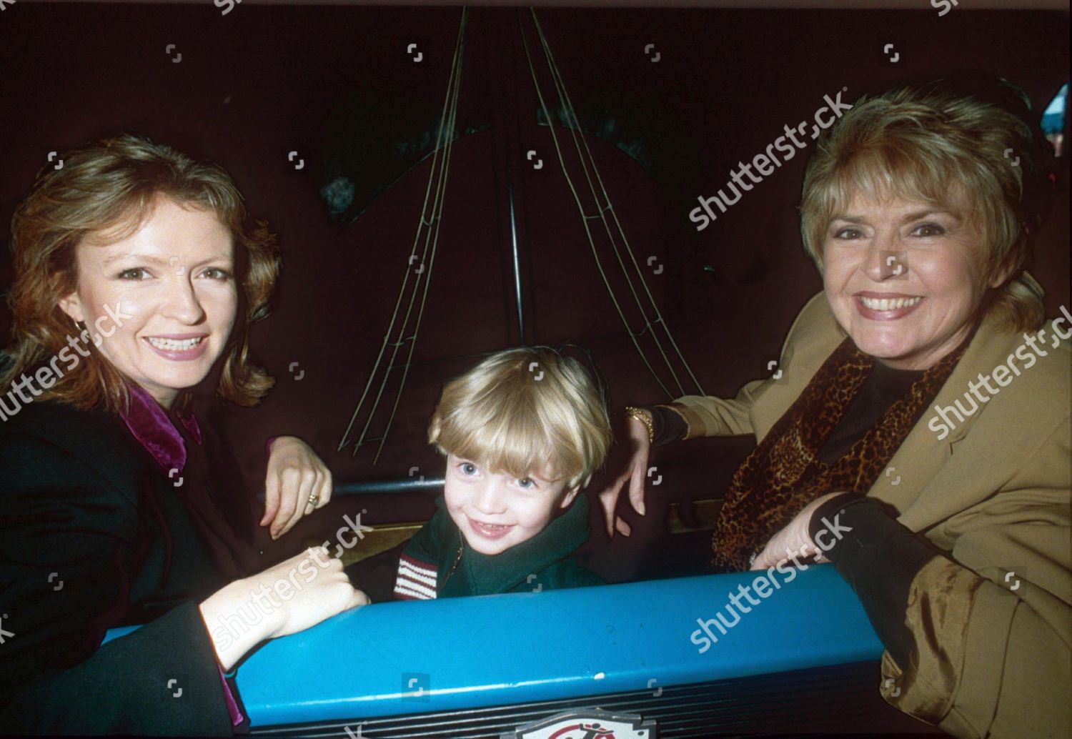 Gloria Hunniford Caron Keating Son Charlie Editorial Stock Photo ...