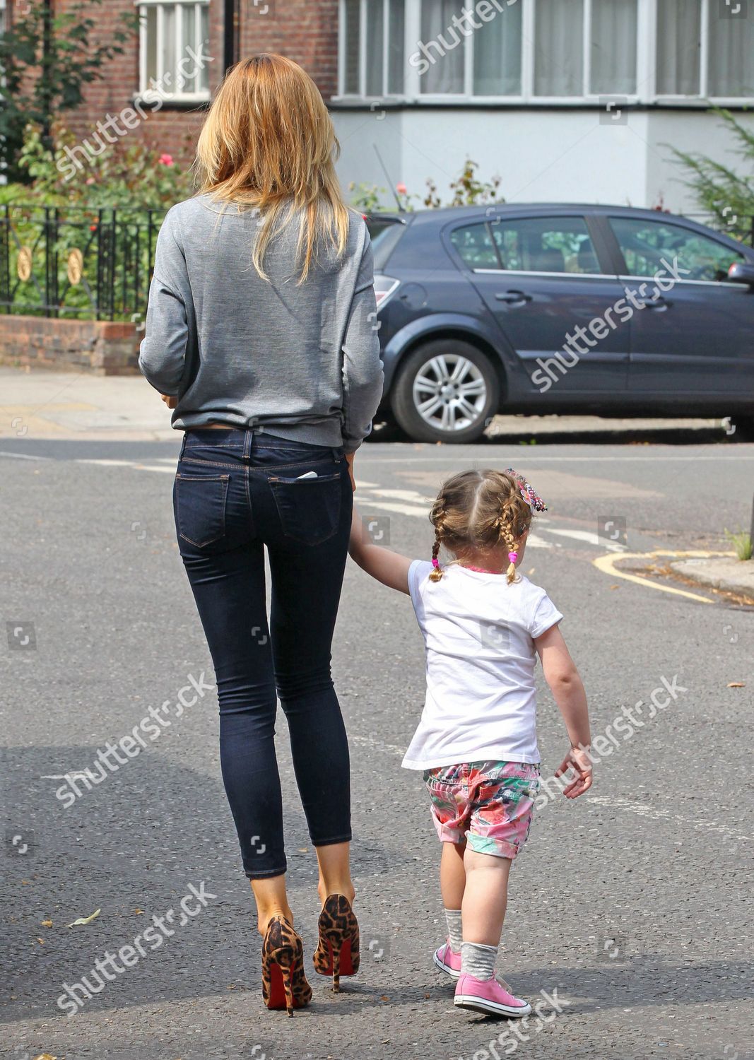 Abigail Clancy Daughter Sophia Editorial Stock Photo - Stock Image ...