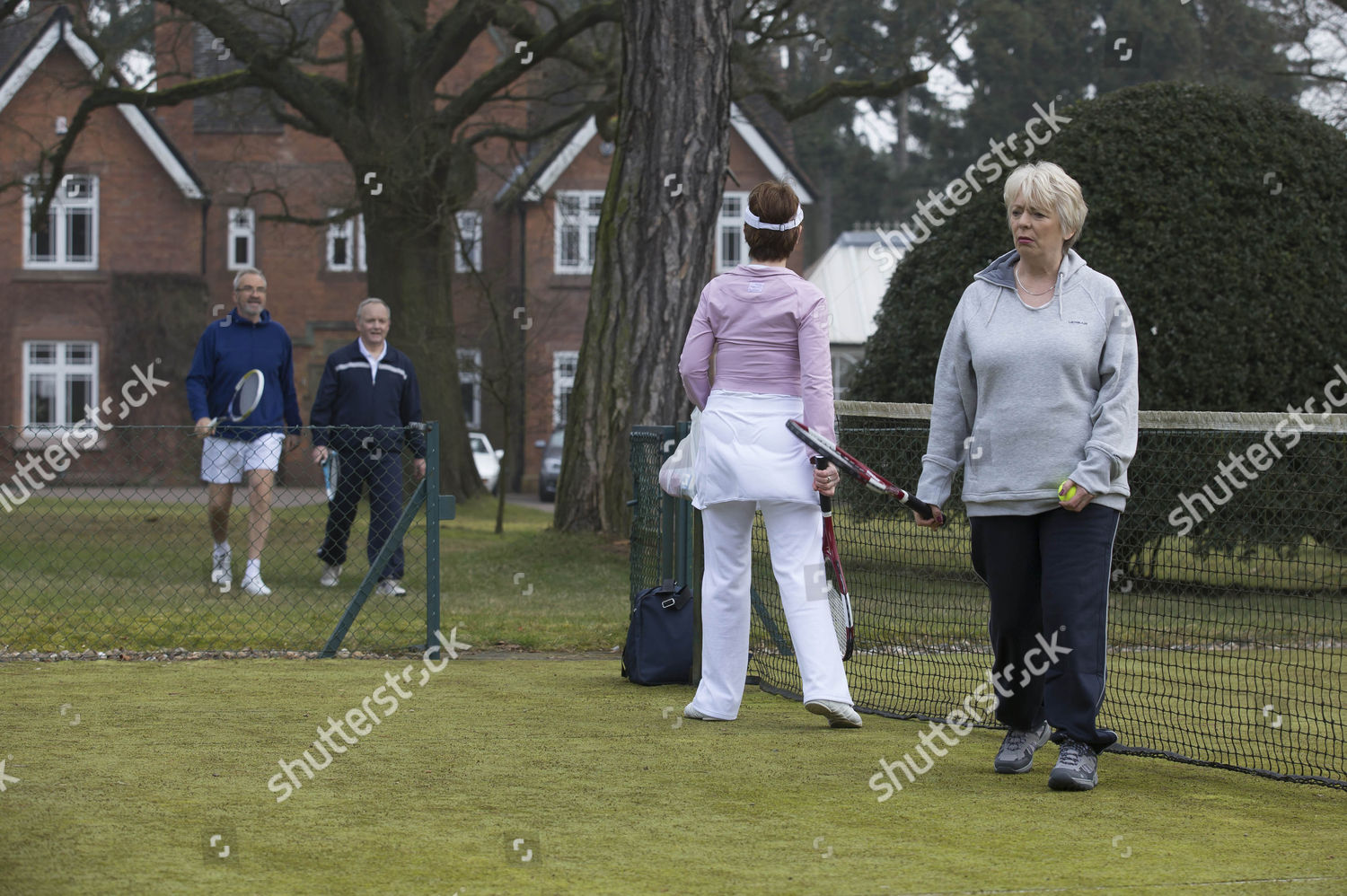 Alison Steadman Pauline Celia Imrie Rowan Editorial Stock Photo - Stock ...