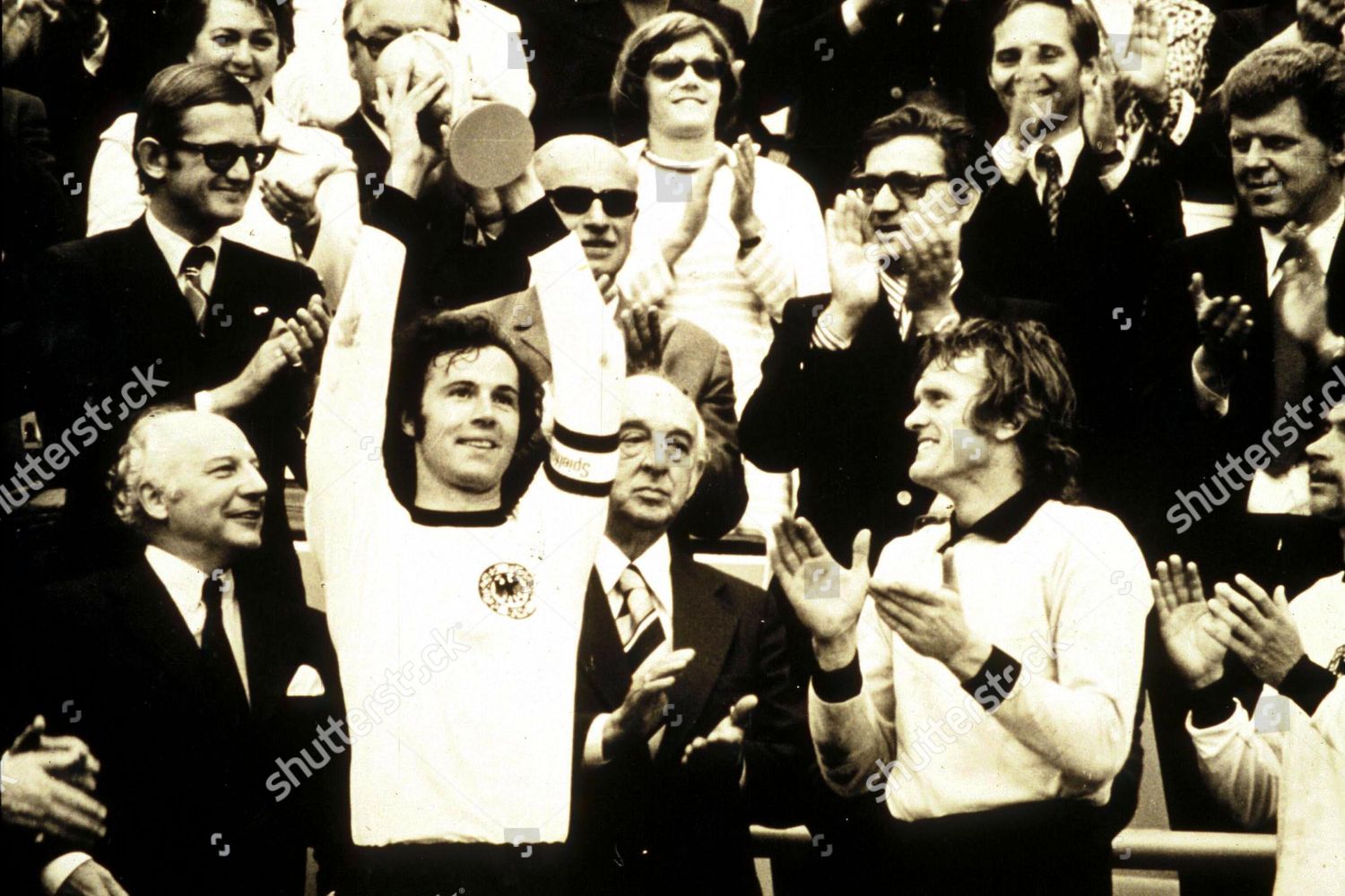 Franz Beckenbauer Germany Win 1974 World Editorial Stock Photo - Stock ...
