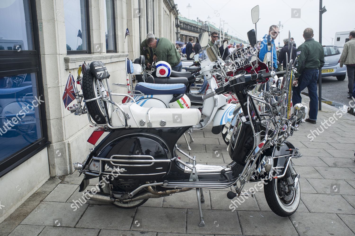 Mod Vespa Scooter Editorial Stock Photo - Stock Image | Shutterstock
