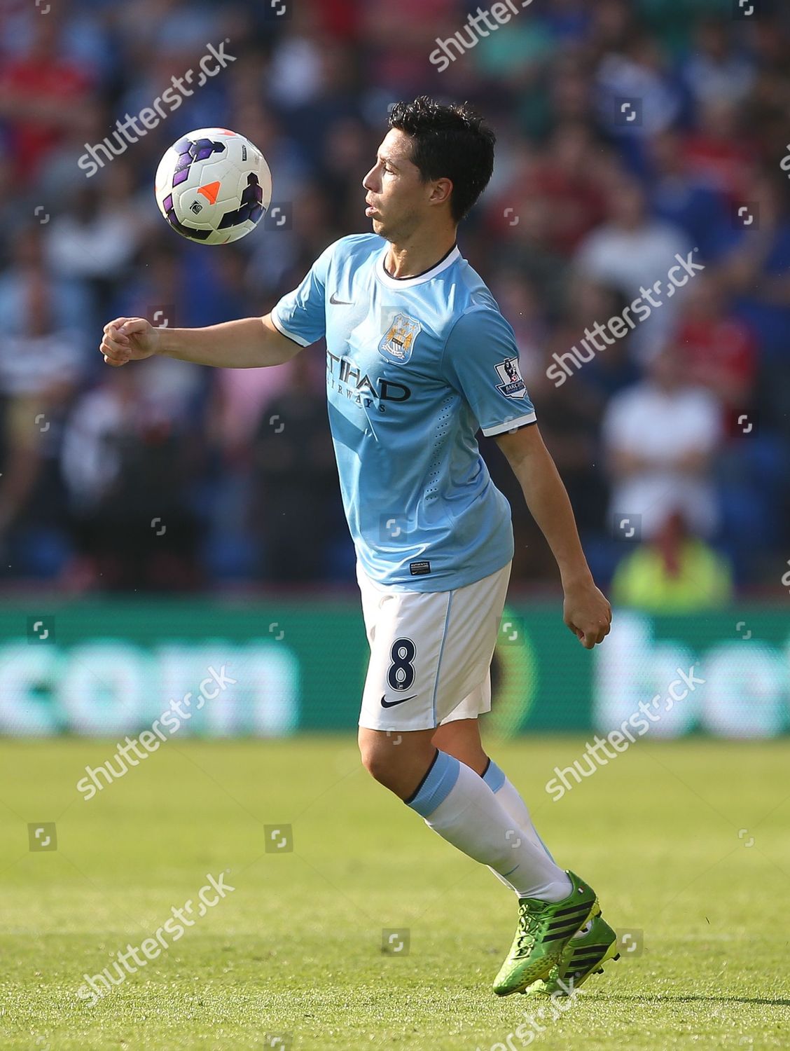 Samir Nasri Manchester City Editorial Stock Photo - Stock Image ...