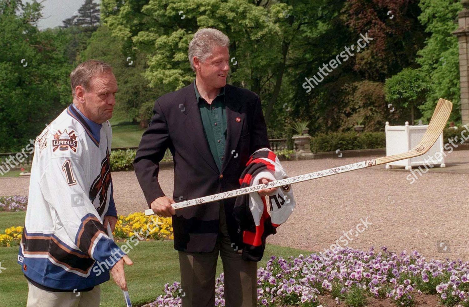 Jean Chretien Bill Clinton Editorial Stock Photo - Stock Image ...