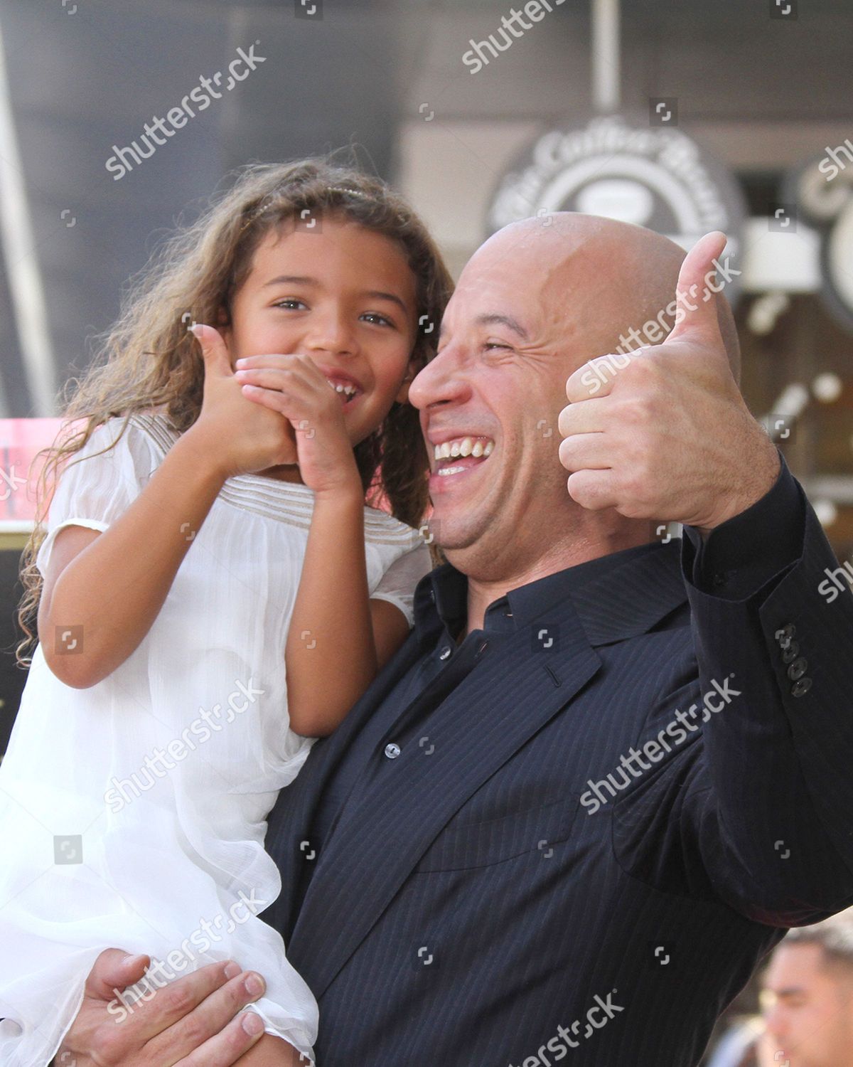 Vin Diesel His Daughter Hania Riley Editorial Stock Photo - Stock Image ...