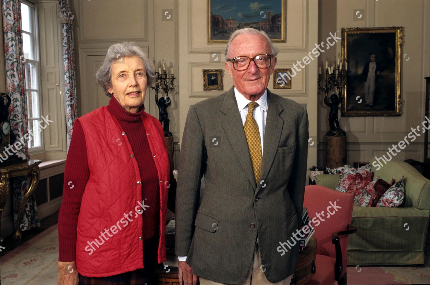 Lady Iona Lord Peter Carrington Editorial Stock Photo - Stock Image ...