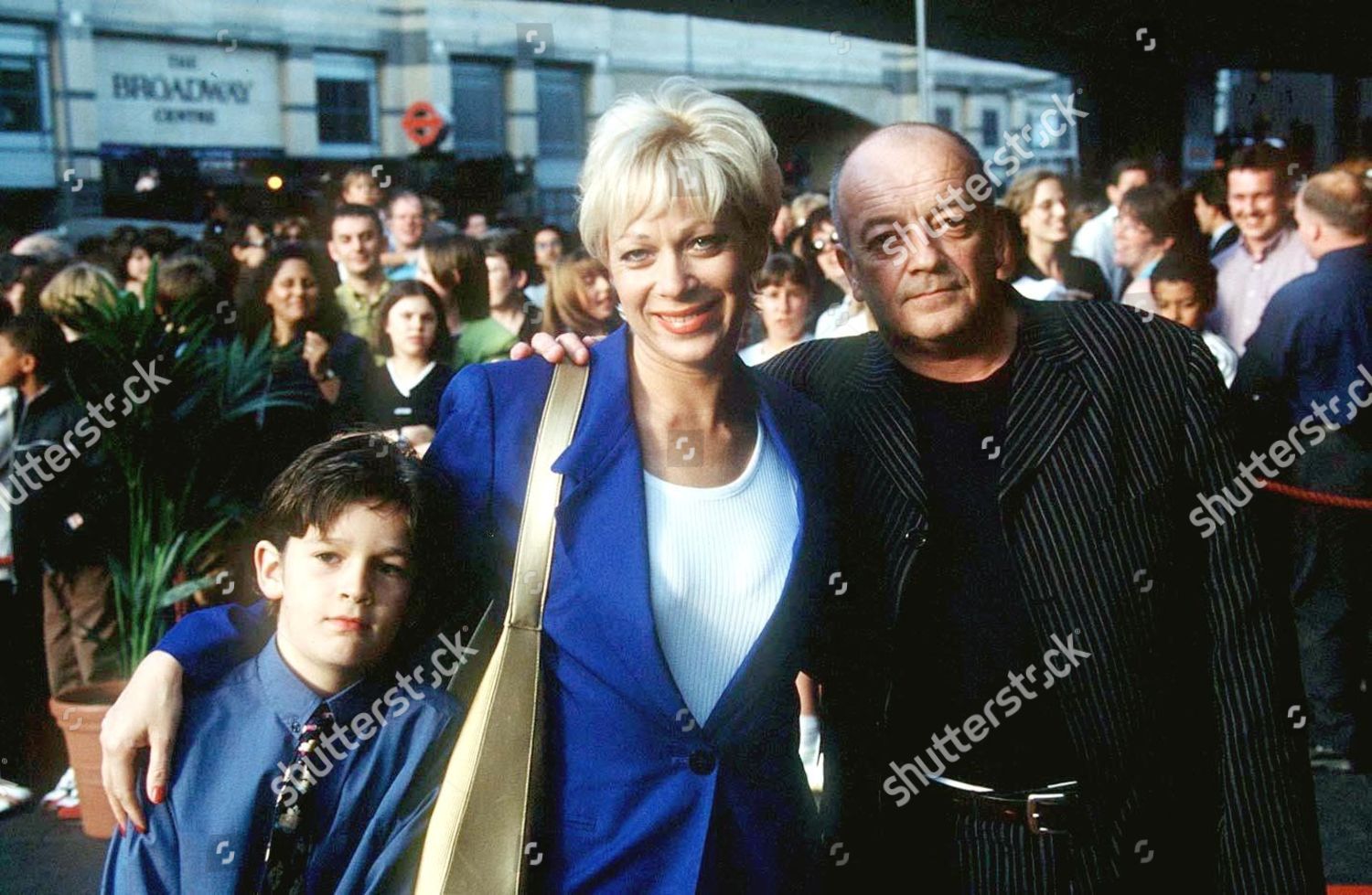 Denise Welch Tim Healy Their Son Editorial Stock Photo - Stock Image ...