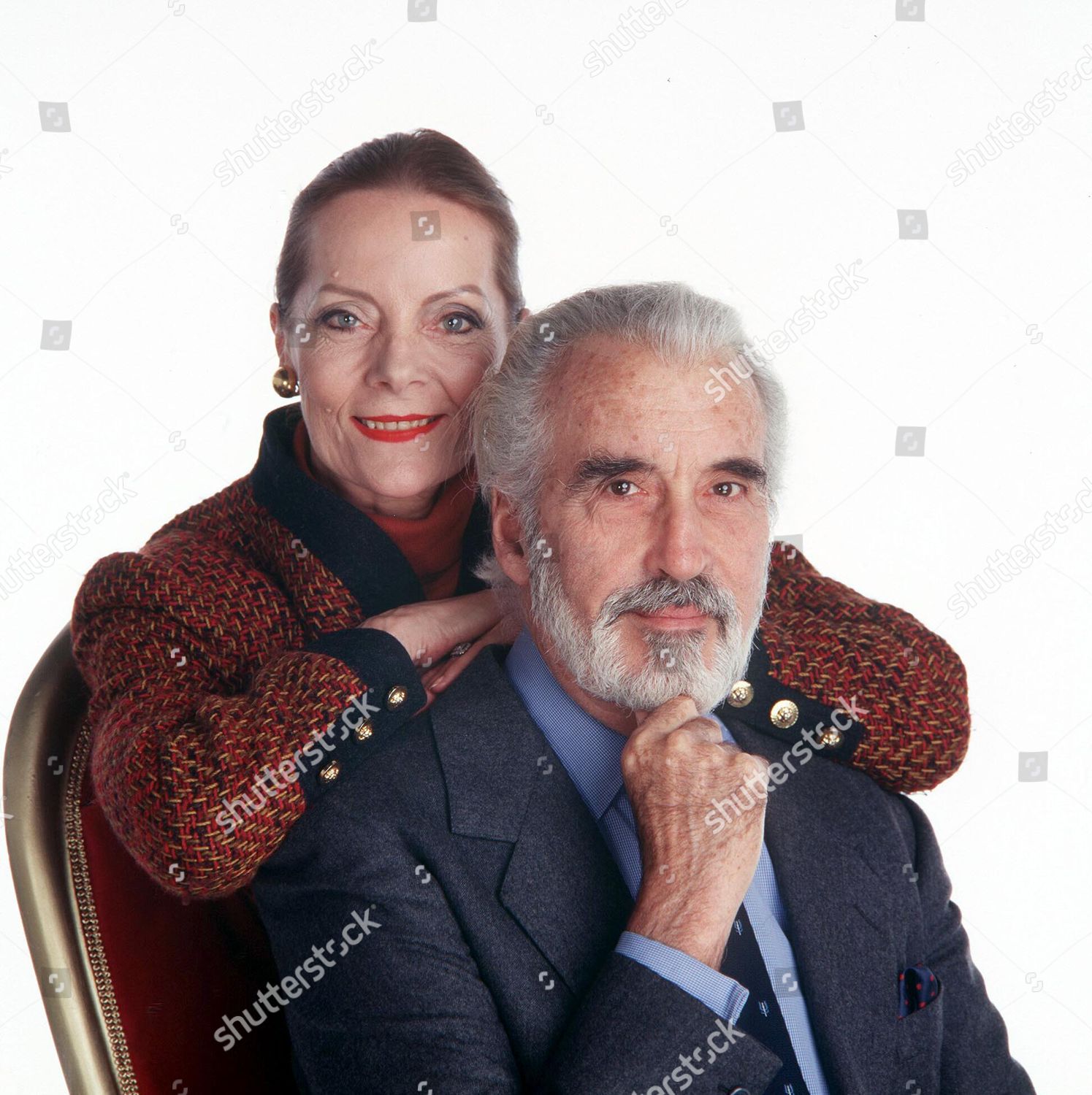Christopher Lee Wife Gitte Editorial Stock Photo - Stock Image ...