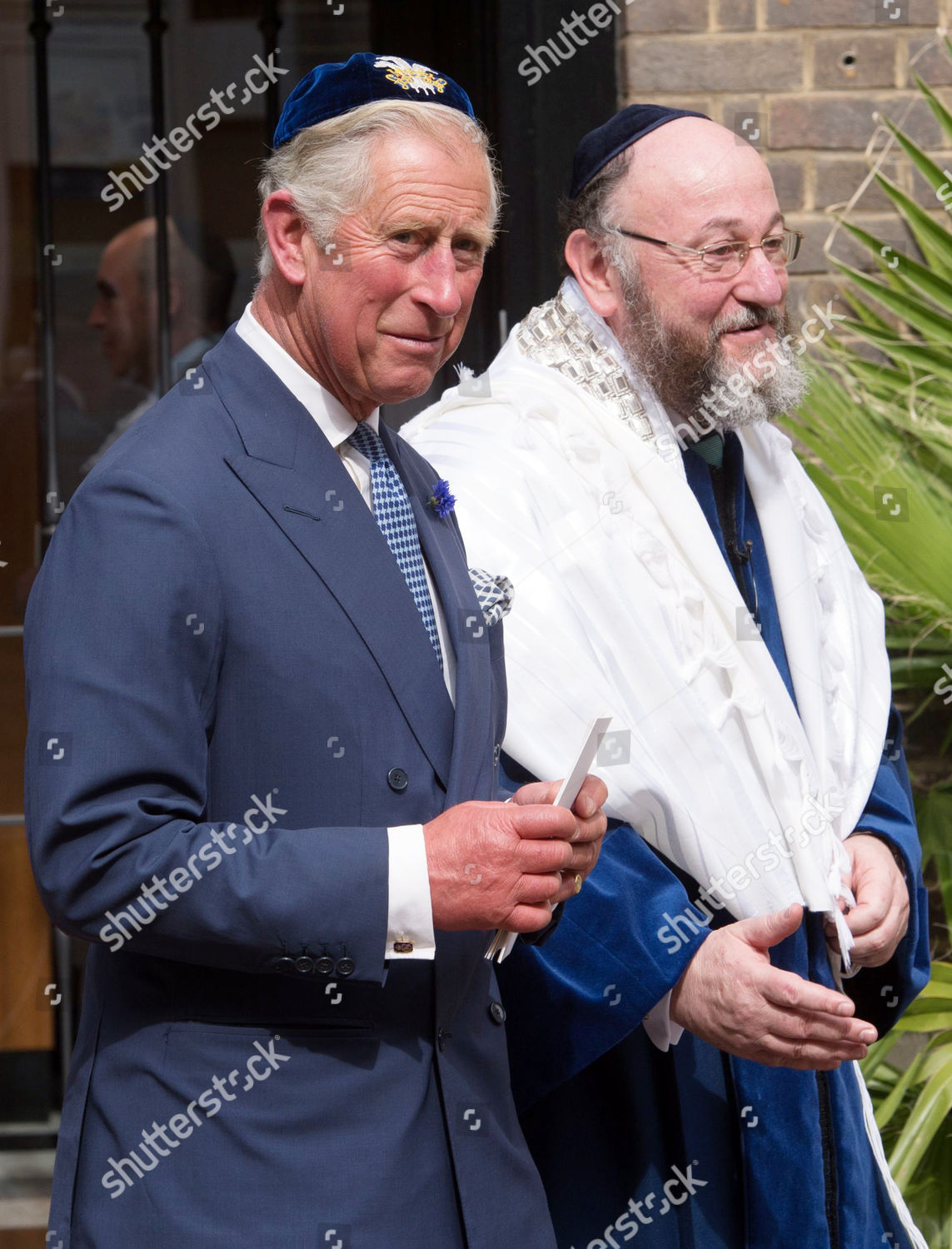 Prince Charles Newly Appointed Chief Rabbi Editorial Stock Photo ...