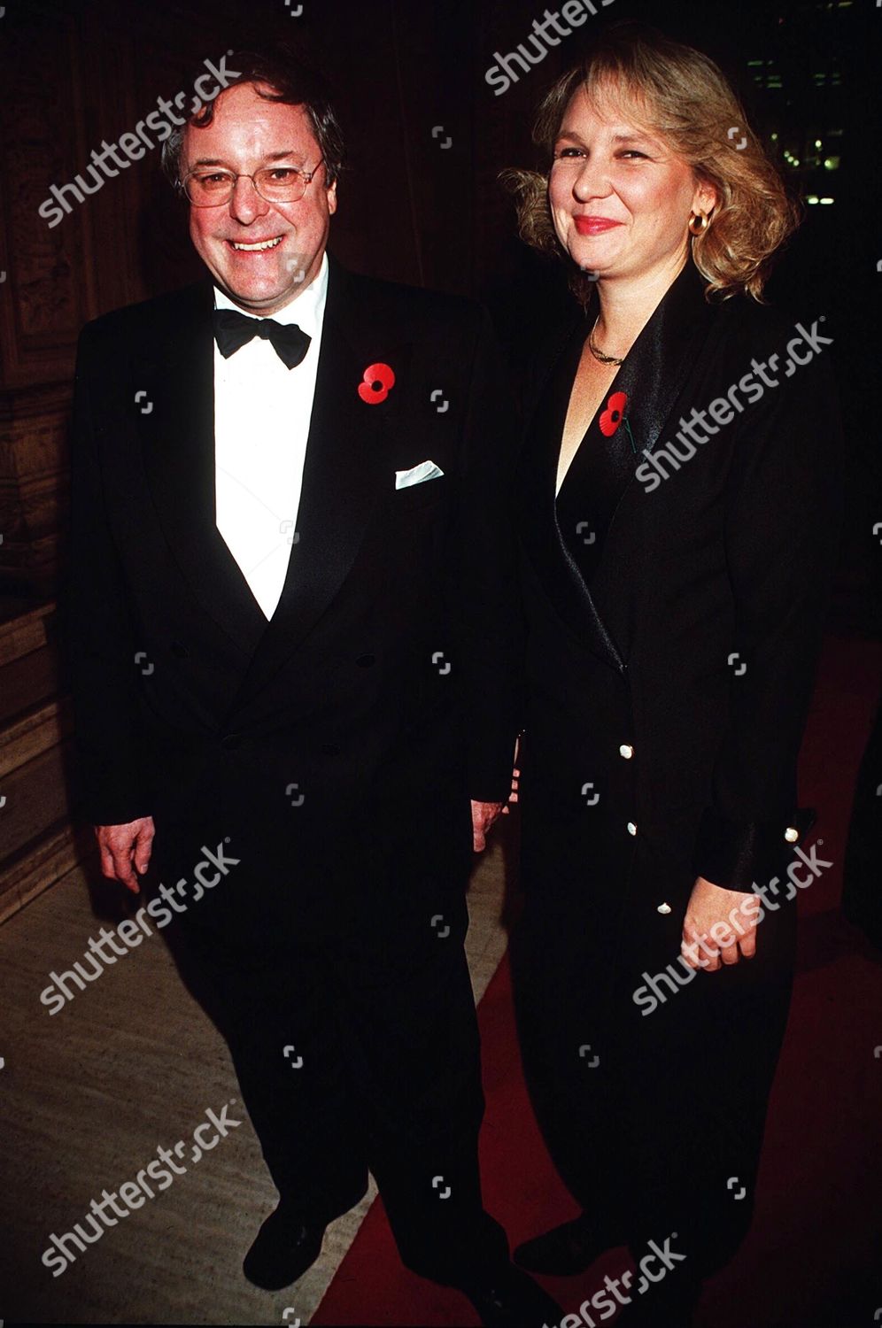 Richard Whiteley Girlfriend Kathryn Apanowicz National Editorial Stock ...