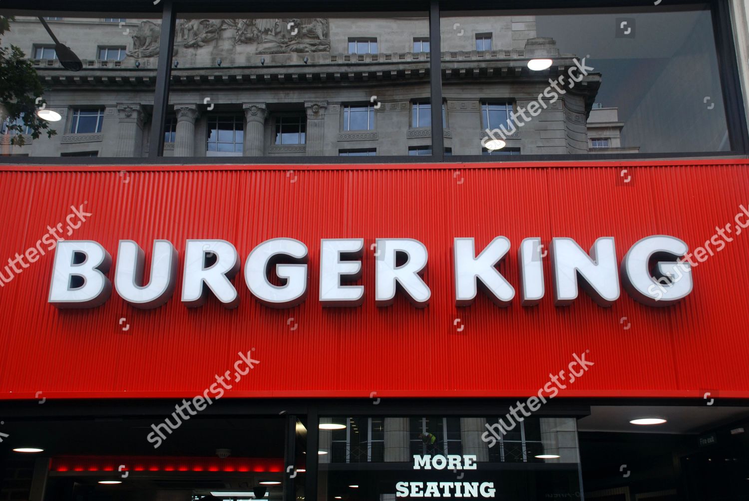 Burger King Restaurant Sign Editorial Stock Photo - Stock Image ...