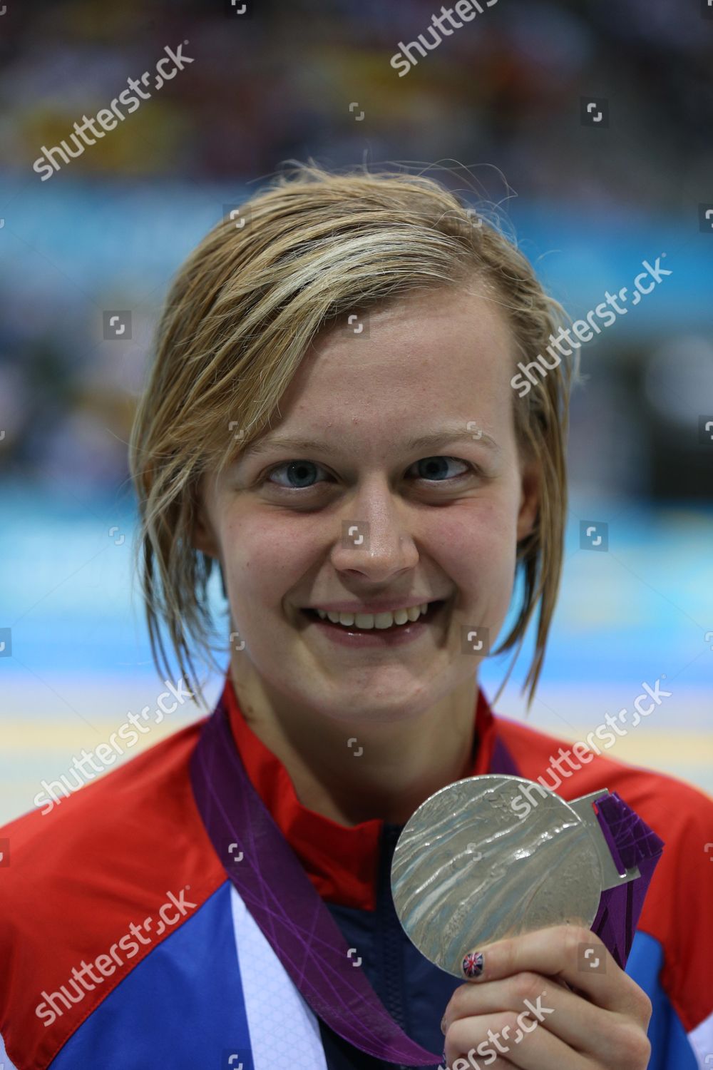 Hannah Russell Winning Silver Womens 400m Editorial Stock Photo - Stock ...