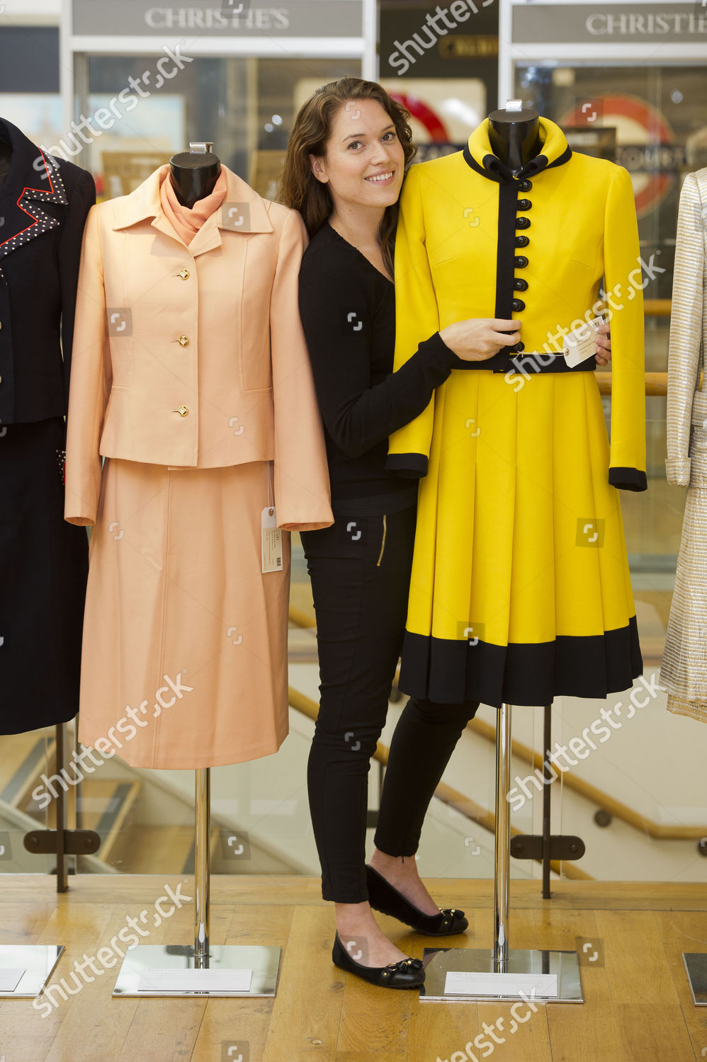 Dresses Worn By Baroness Margaret Thatcher Editorial Stock Photo ...
