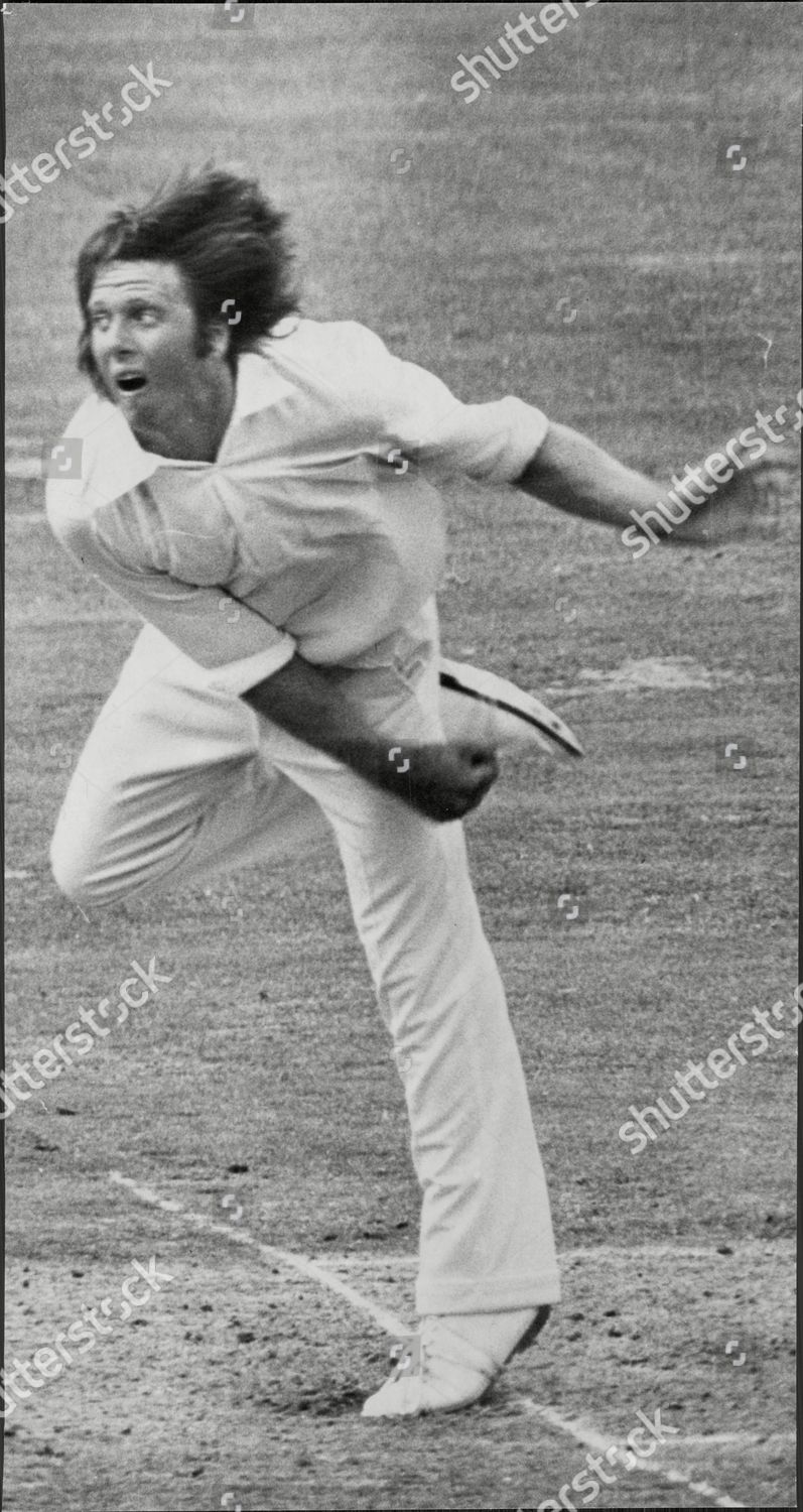 Australian Fast Bowler Jeff Thomson Action Editorial Stock Photo ...
