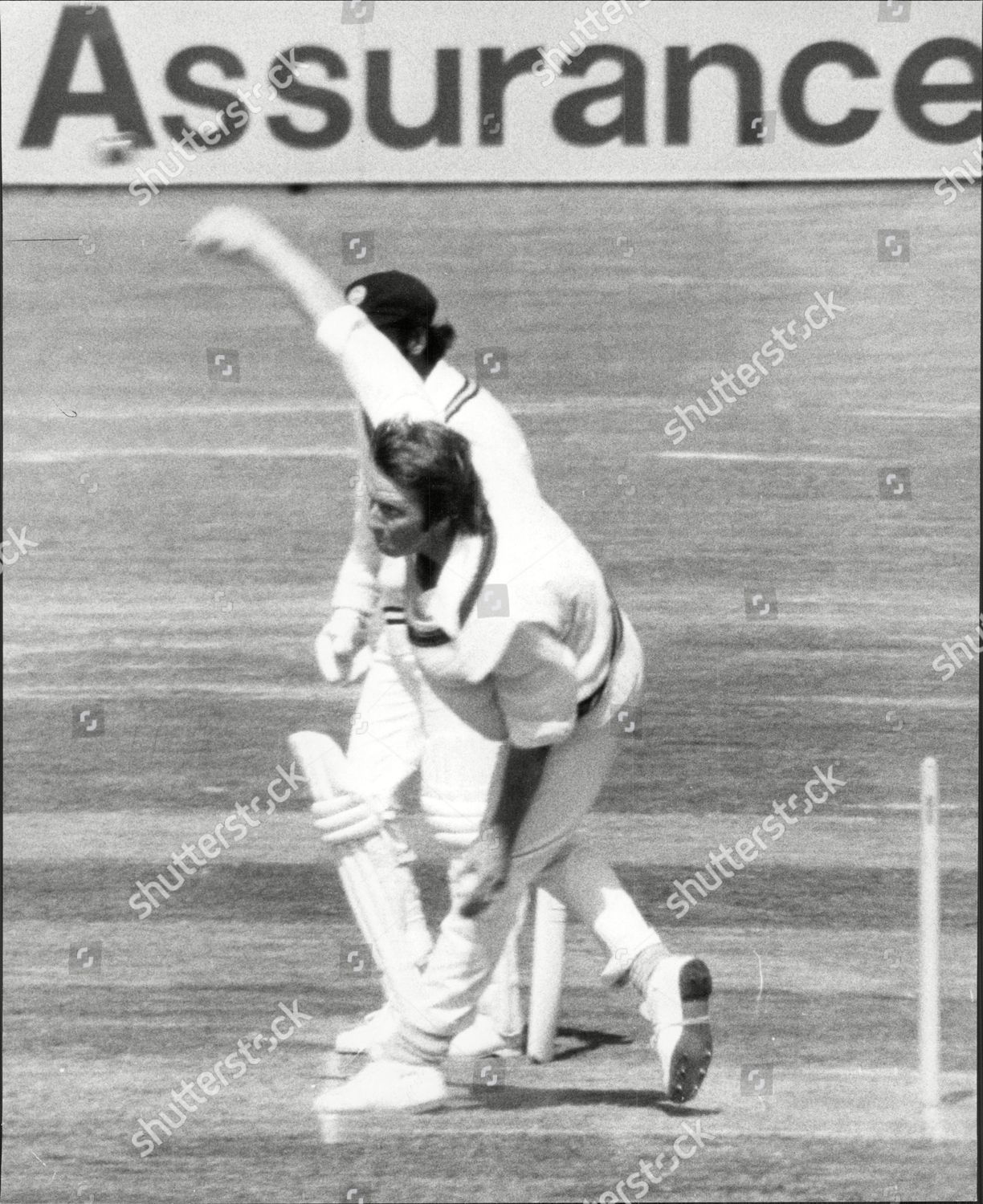 Australian Fast Bowler Jeff Thomson Action Editorial Stock Photo ...