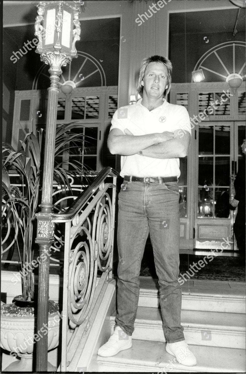 Australian Fast Bowler Jeff Thomson Waldorf Editorial Stock Photo ...