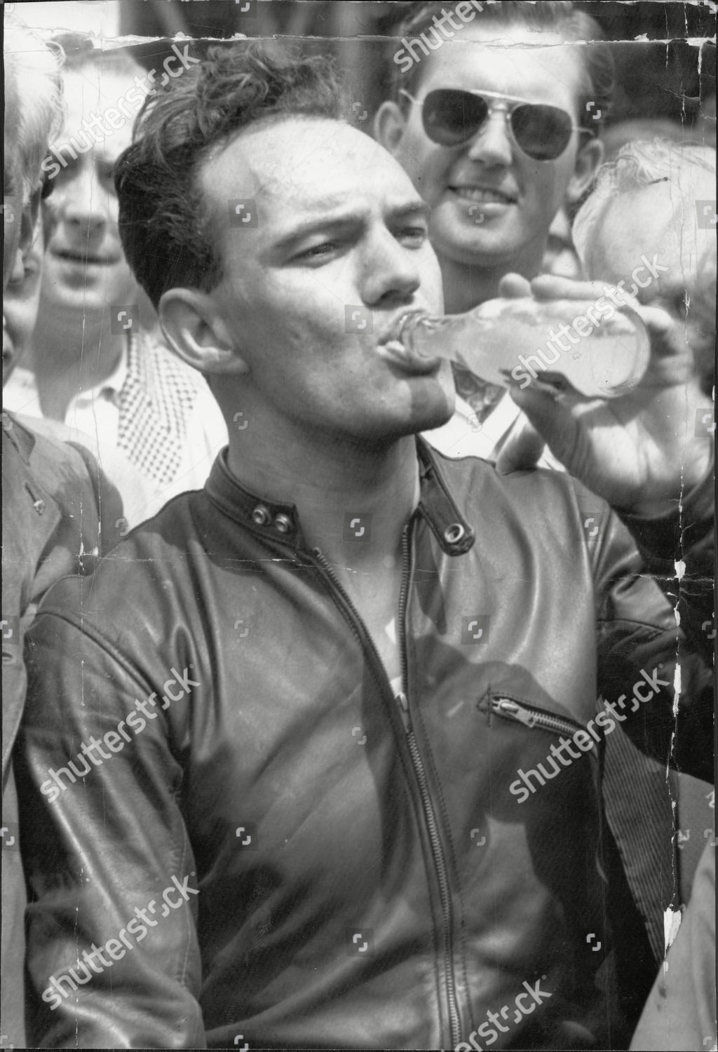 Tt Motorcycle Racer Bob Mcintyre After Editorial Stock Photo - Stock ...