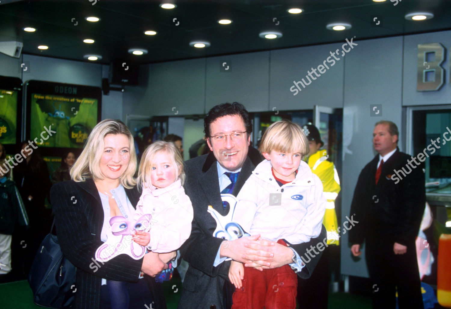 Rowland Rivron His Family Editorial Stock Photo - Stock Image ...