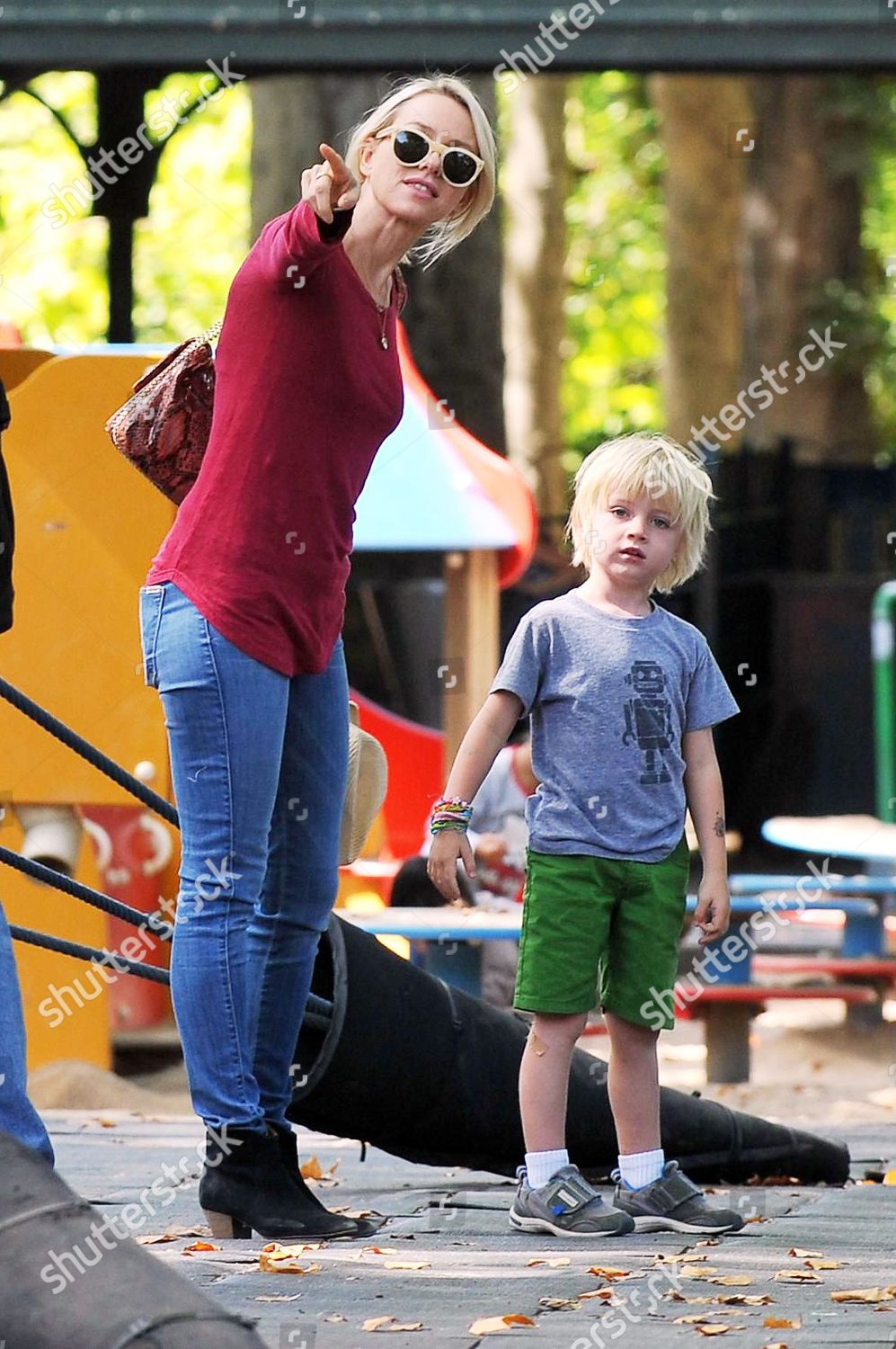 Naomi Watts Son Samuel Kai Schreiber Editorial Stock Photo - Stock ...