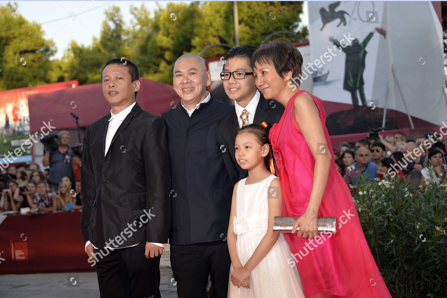 Tsai Mingliang His Family Editorial Stock Photo - Stock Image ...