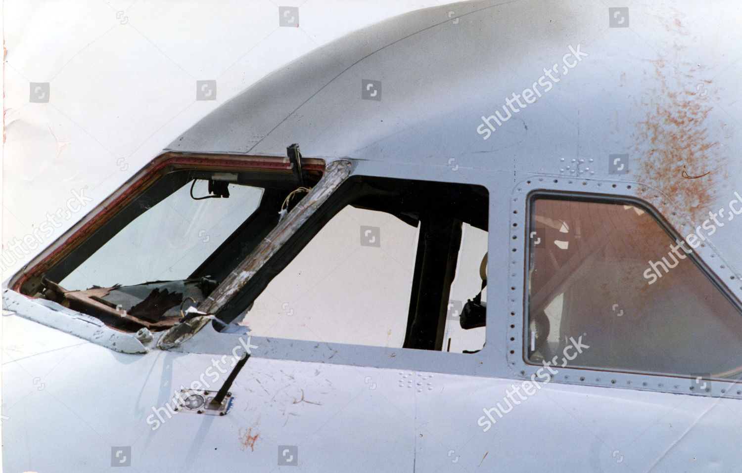Cockpit British Airways Bac 111 Jet Editorial Stock Photo - Stock Image ...