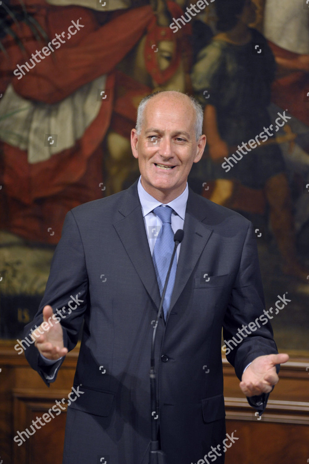 Franco Gabrielli Chief Italian Civil Defence Editorial Stock Photo ...