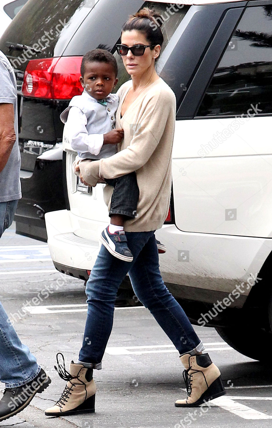 Sandra Bullock Louis Bardo Bullock Editorial Stock Photo - Stock Image ...