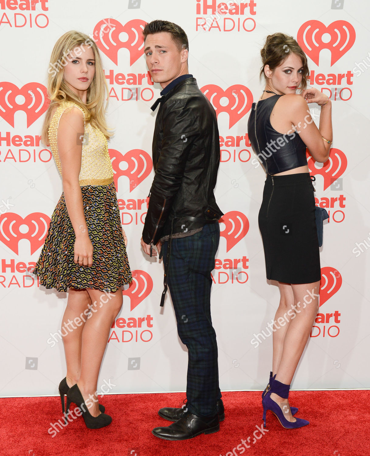 Claire Holt Colton Haynes Willa Holland Editorial Stock Photo - Stock ...
